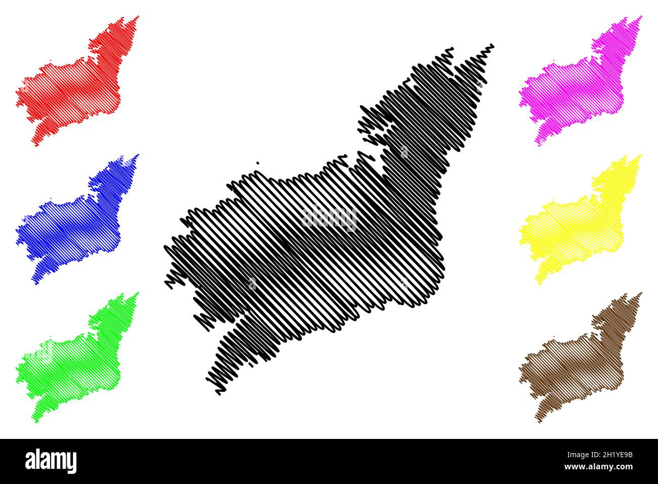 Province of A Coruna (Kingdom of Spain, Autonomous community of Galicia ...