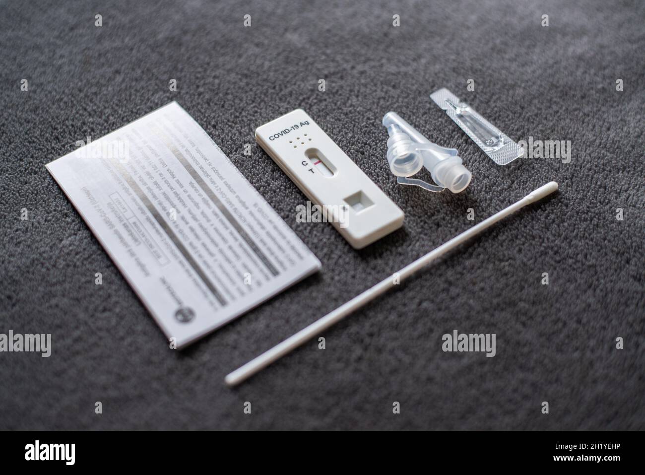 Sars cov 2 antigen test kit hi-res stock photography and images - Alamy