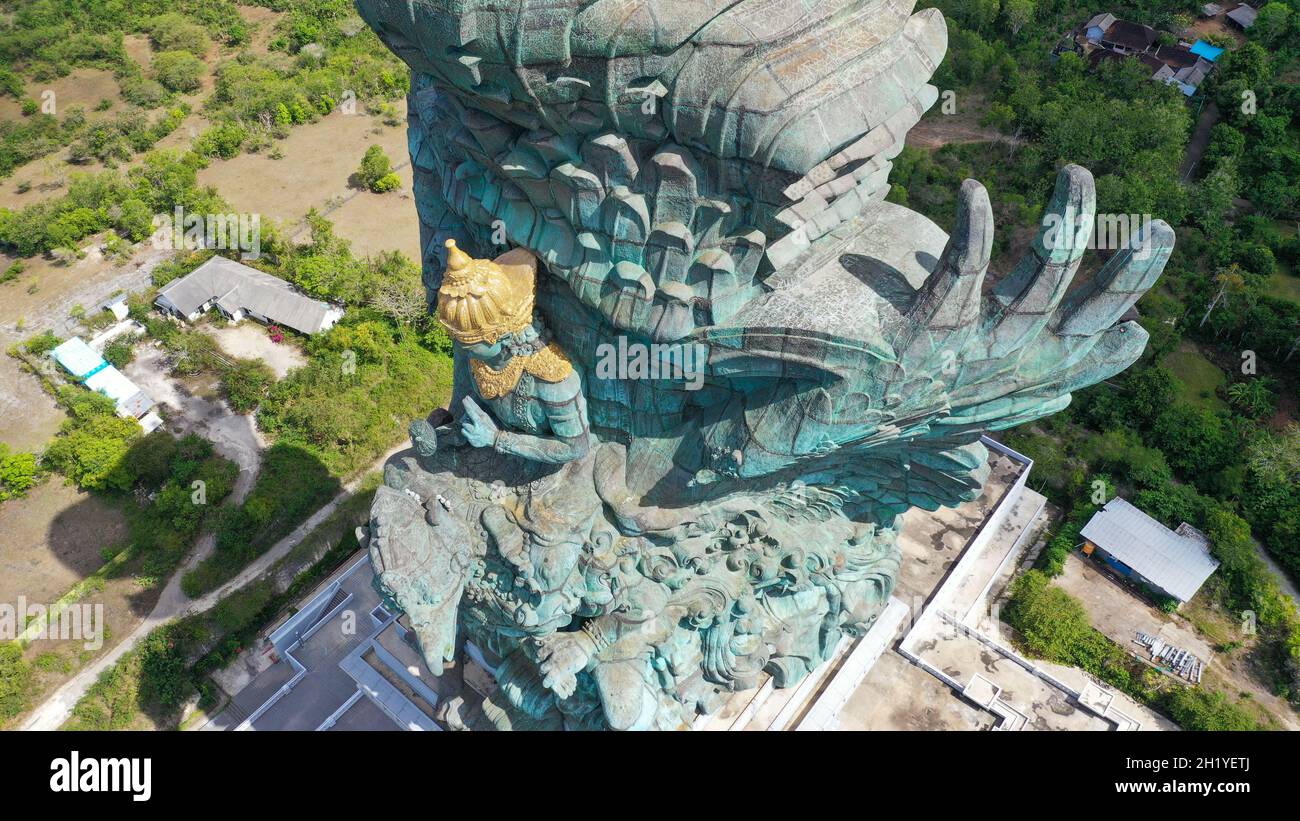 Bali's Most Iconic Landmark Hindu God Garuda Wisnu Kencana statue also GWK statue is a 122-meter ...