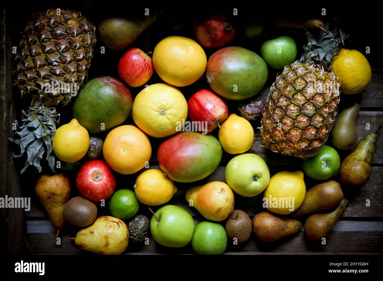 Selection of different fruits Stock Photo - Alamy