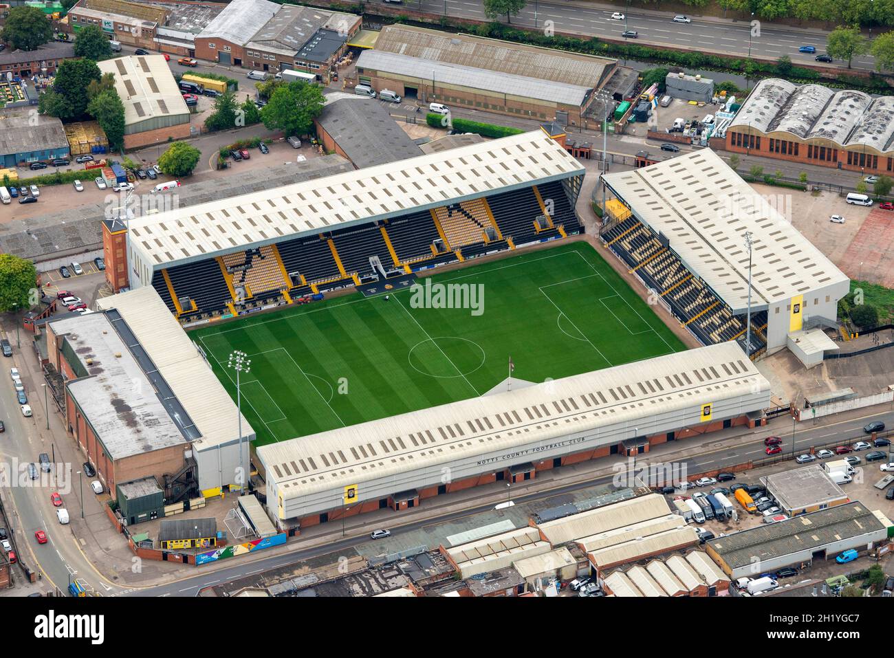 Notts county fans hi-res stock photography and images - Alamy