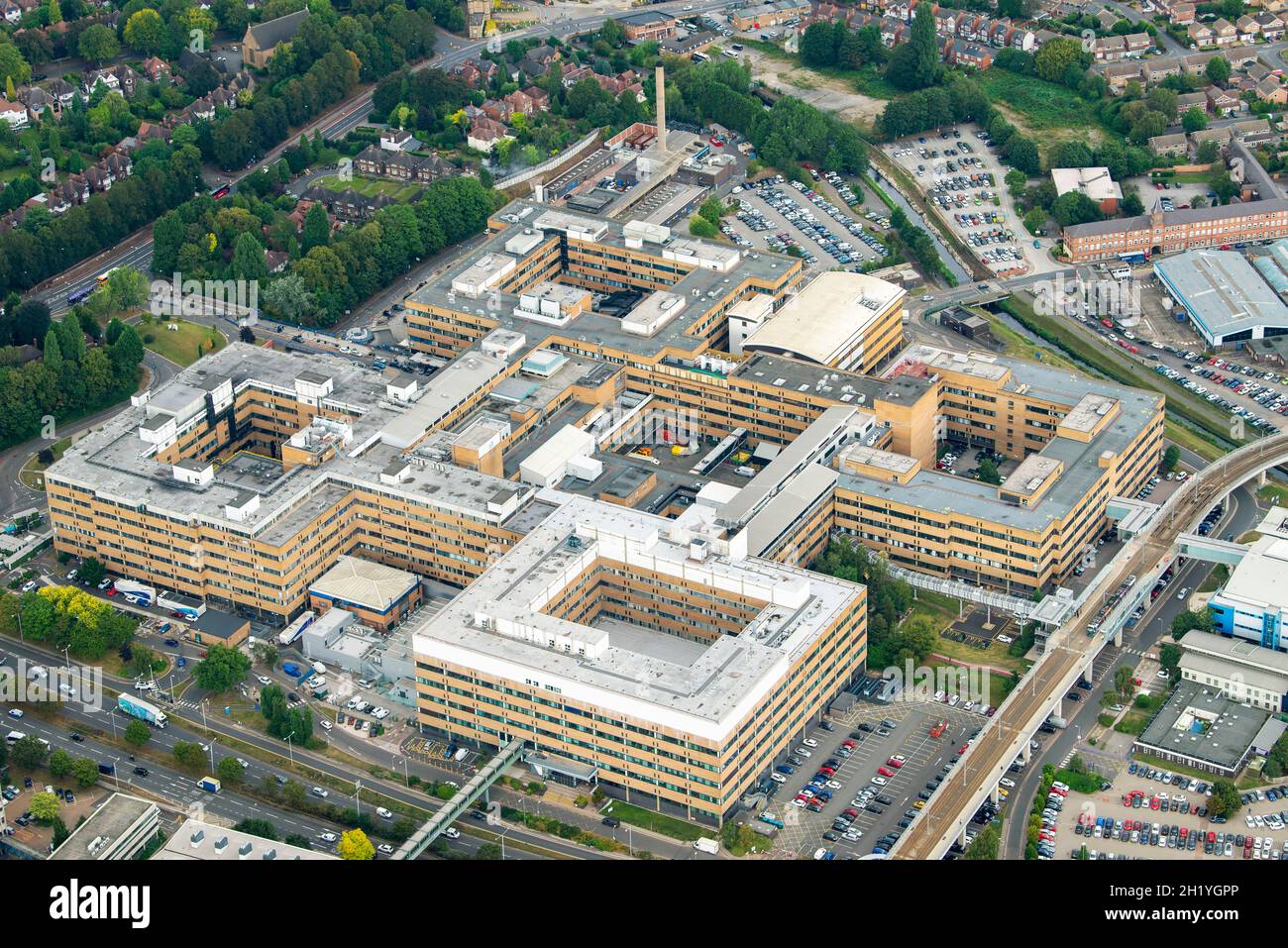 At the queens medical centre in nottingham hi-res stock photography and ...