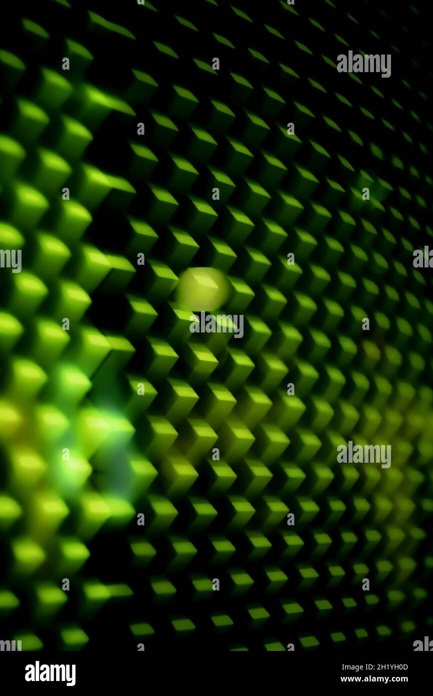 3d green abstract background squares hi-res stock photography and ...