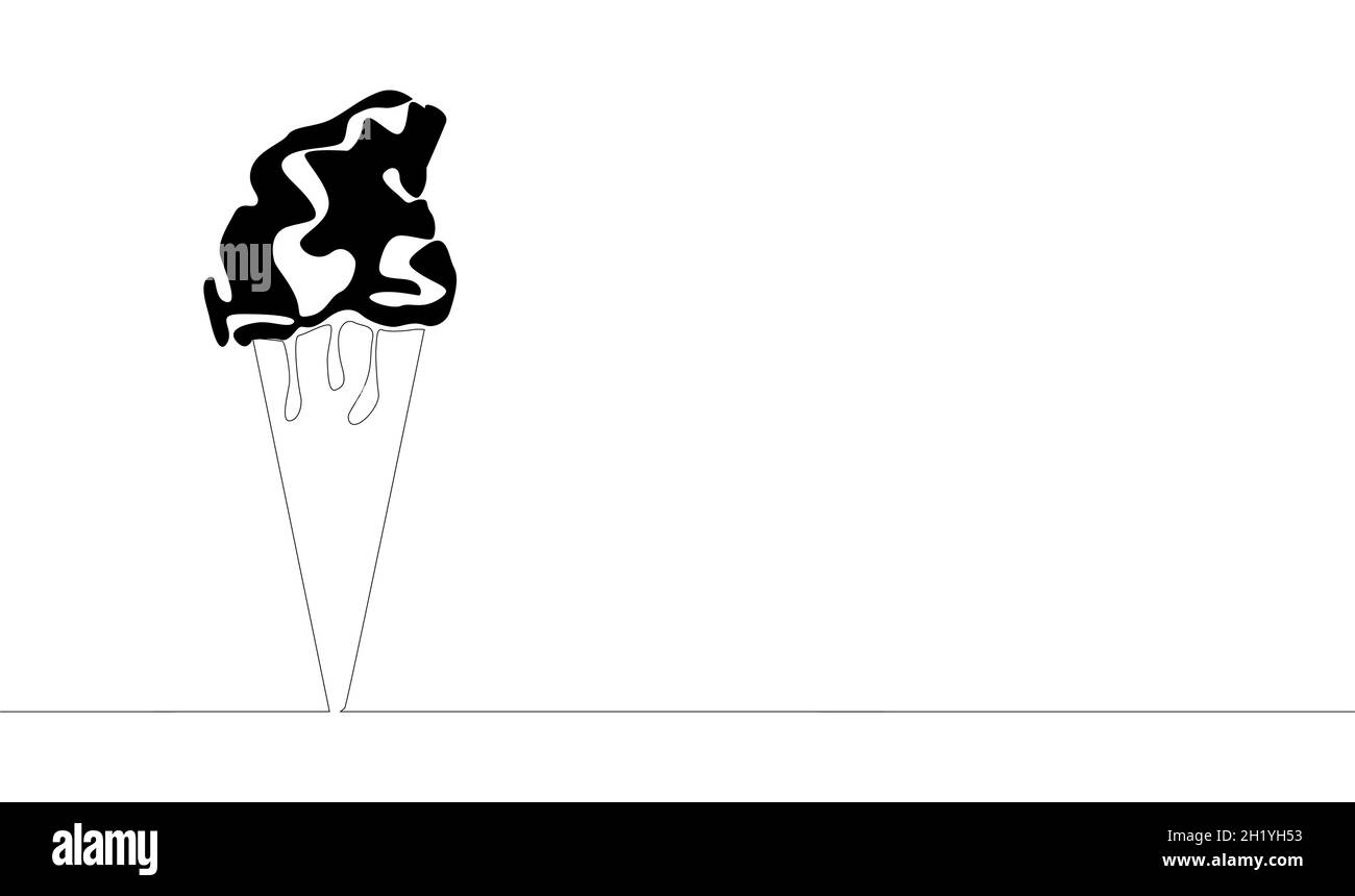 Minimalist single line drawing animation Stock Vector Images - Alamy