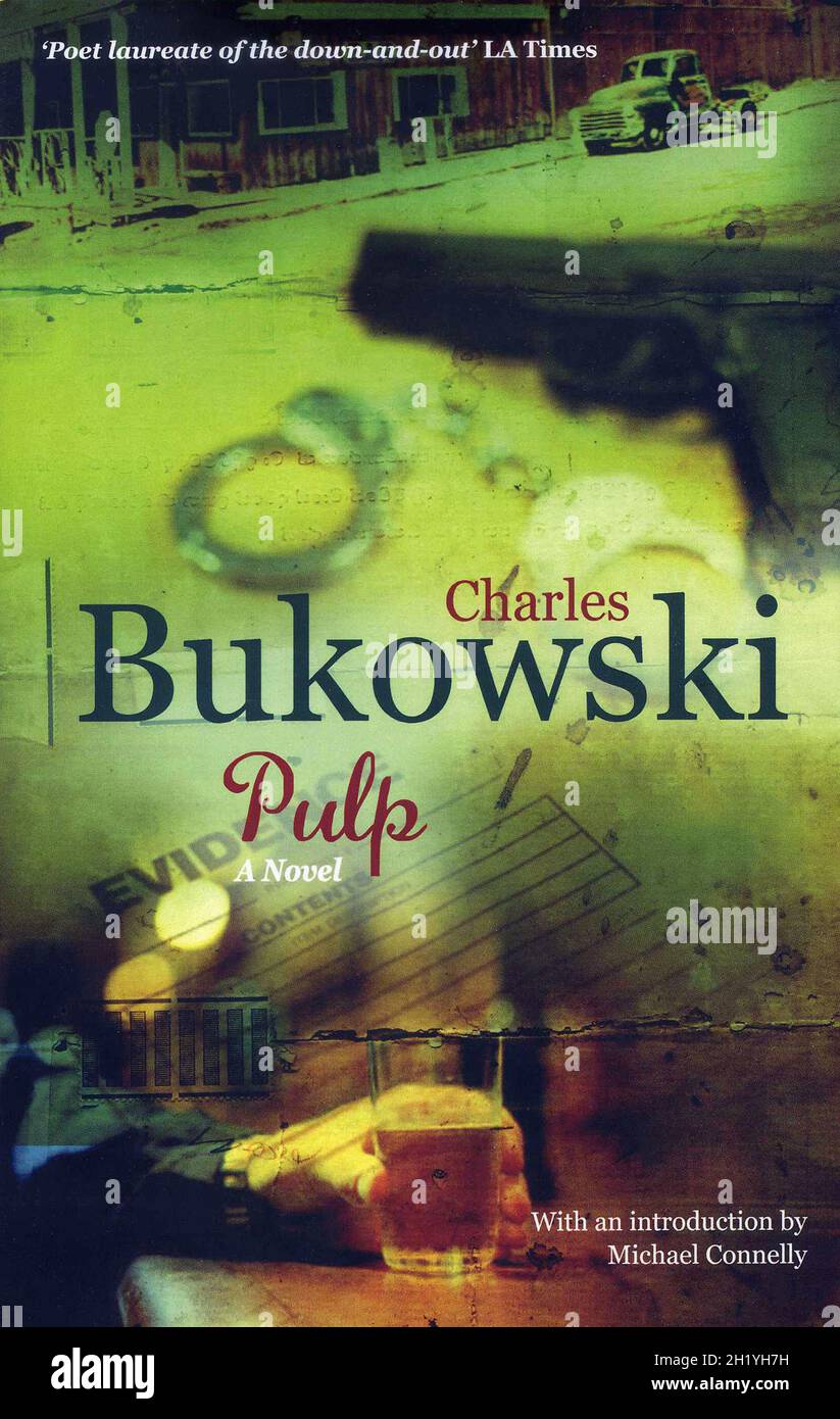 Book cover."Pulp" by Charles Bukows Stock Photo - Alamy