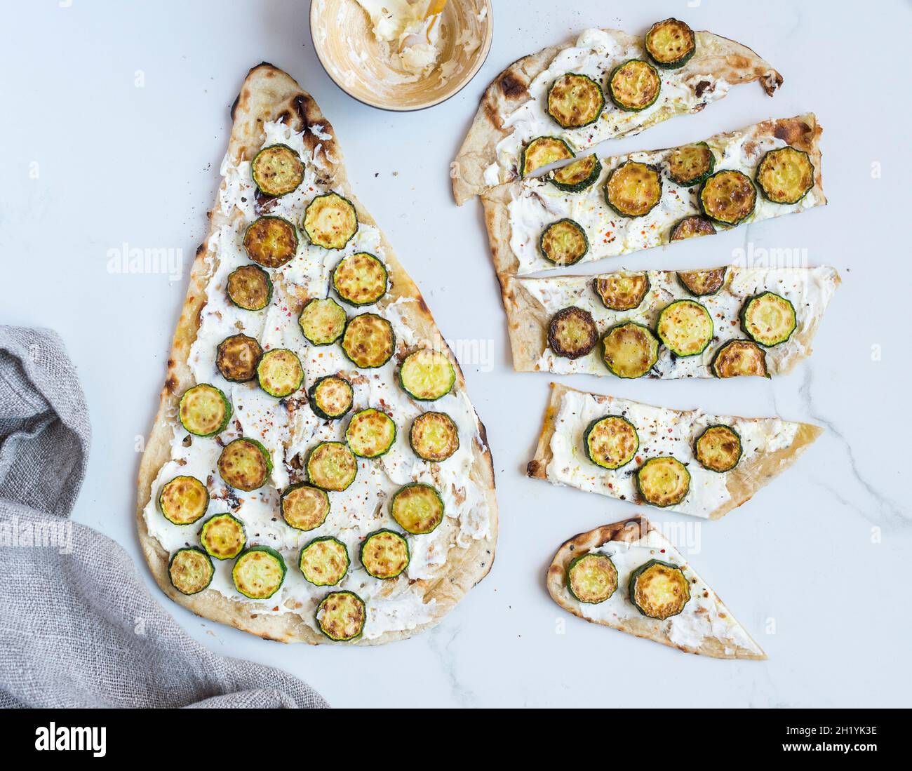 Labneh bread hi-res stock photography and images - Alamy
