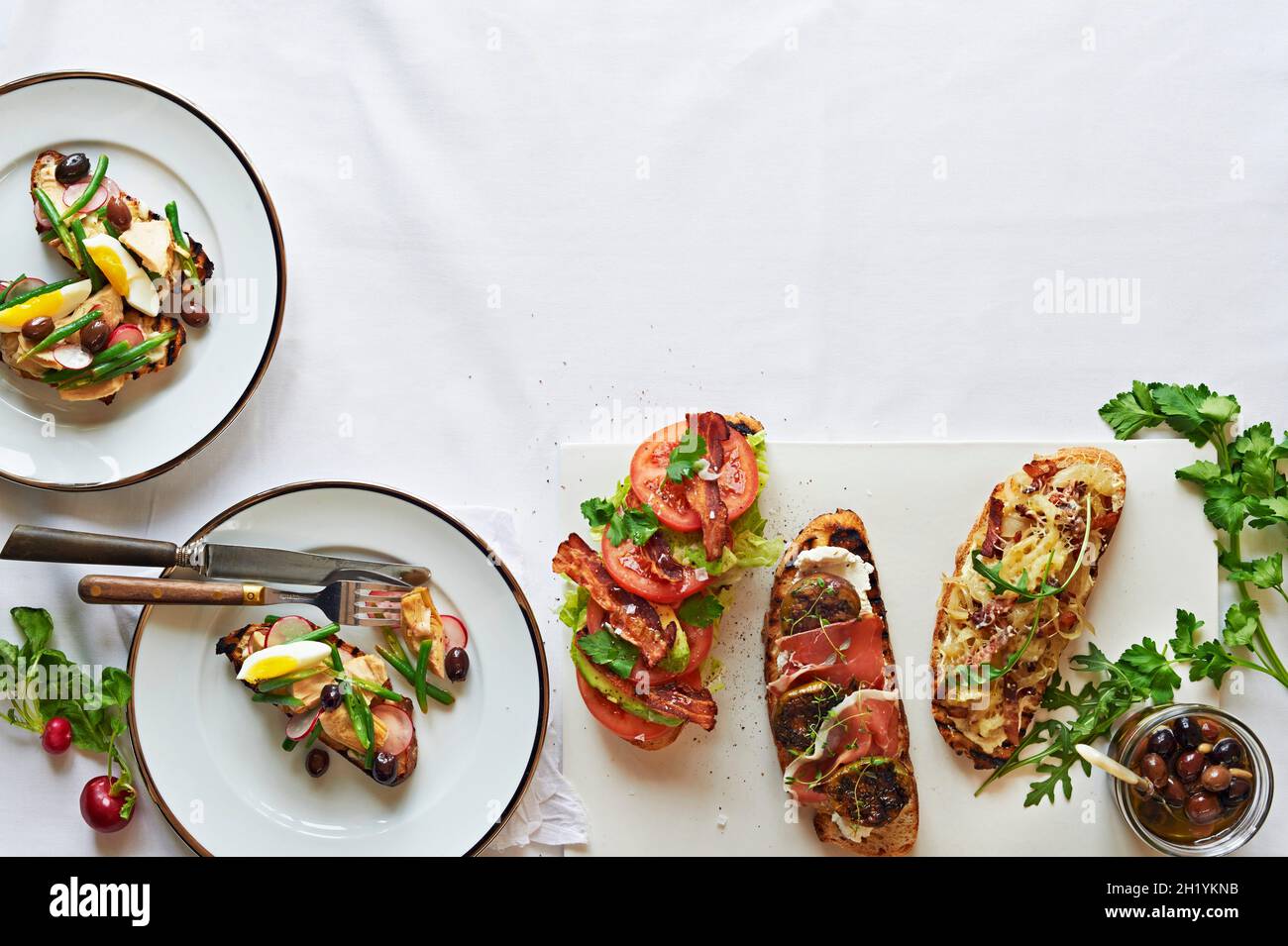 French basic food and drink hi-res stock photography and images - Alamy