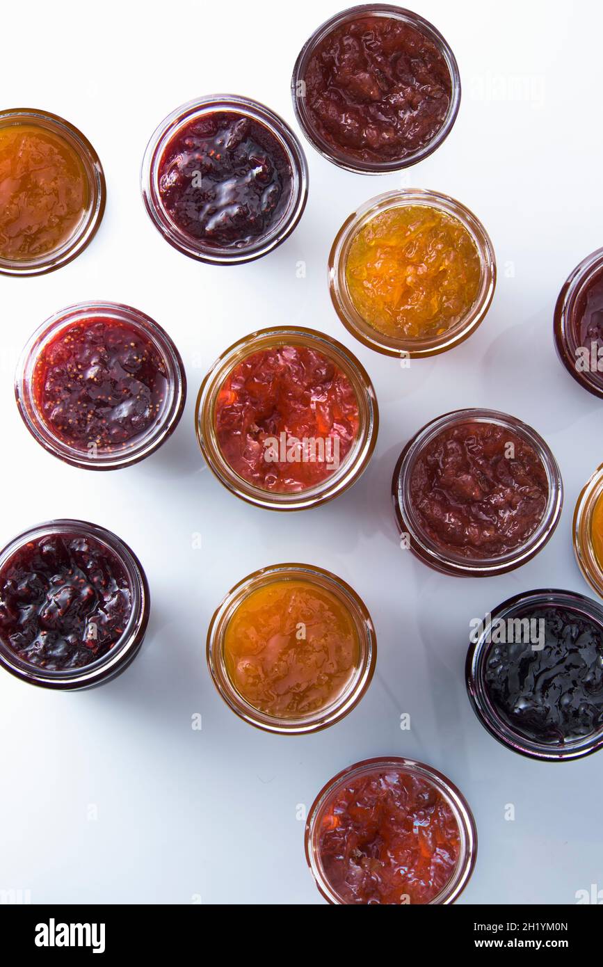 Selection of jams hi-res stock photography and images - Alamy
