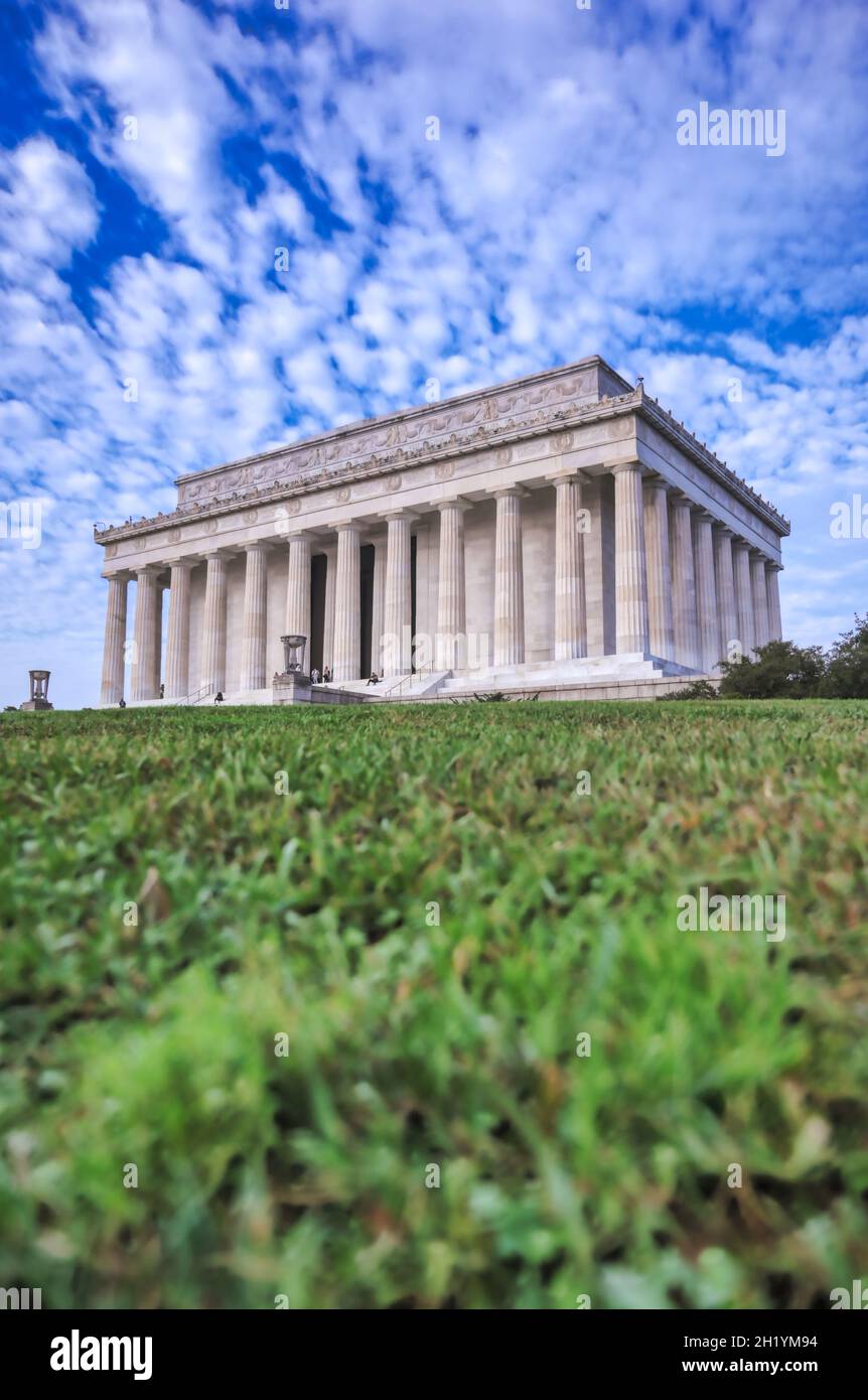The Lincoln Memorial on the National Mall in Washington, D.C Stock ...
