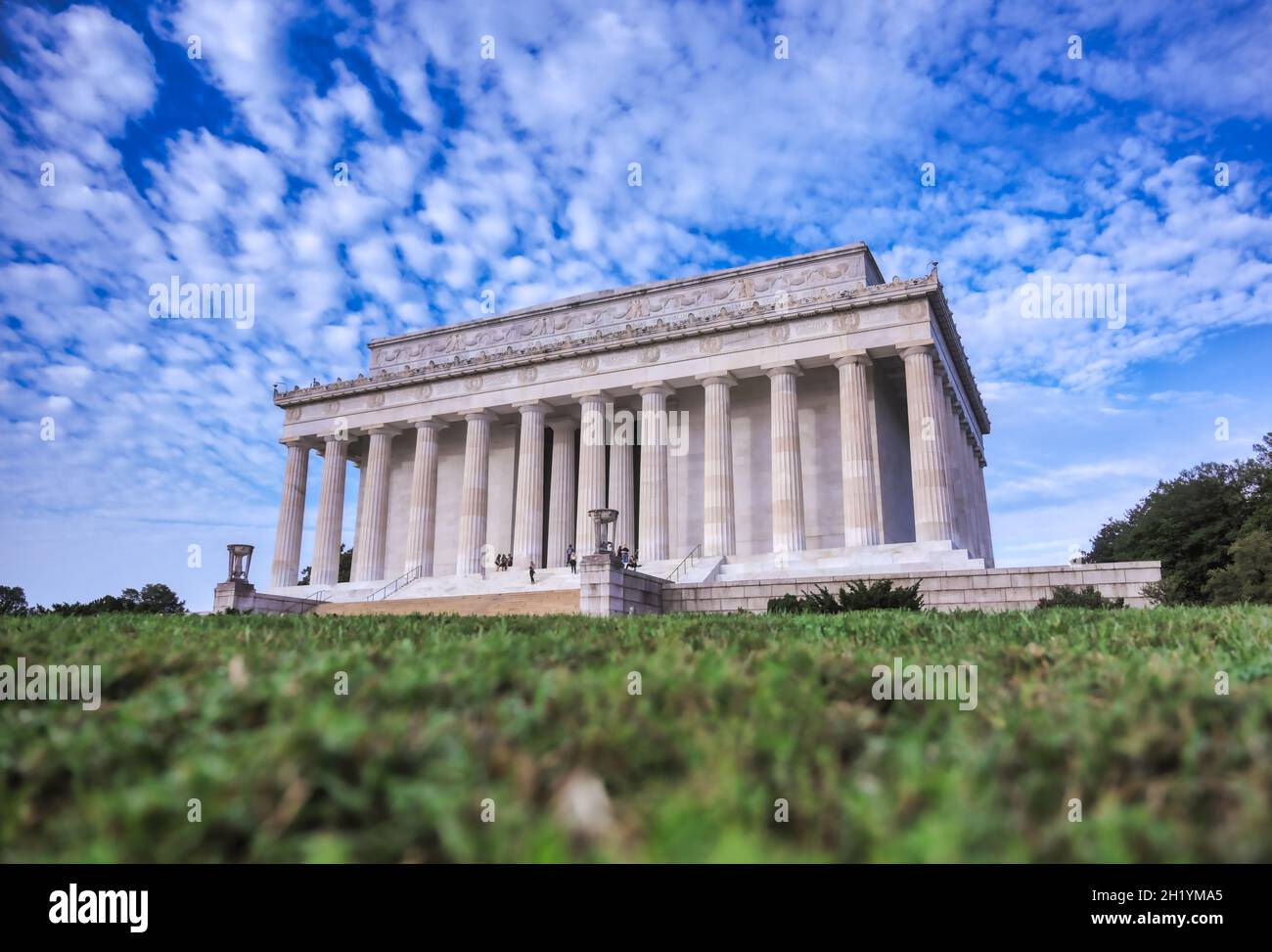 The Lincoln Memorial on the National Mall in Washington, D.C Stock ...