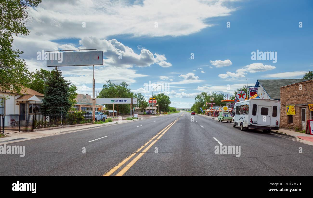 Route66 through arizona hi-res stock photography and images - Alamy