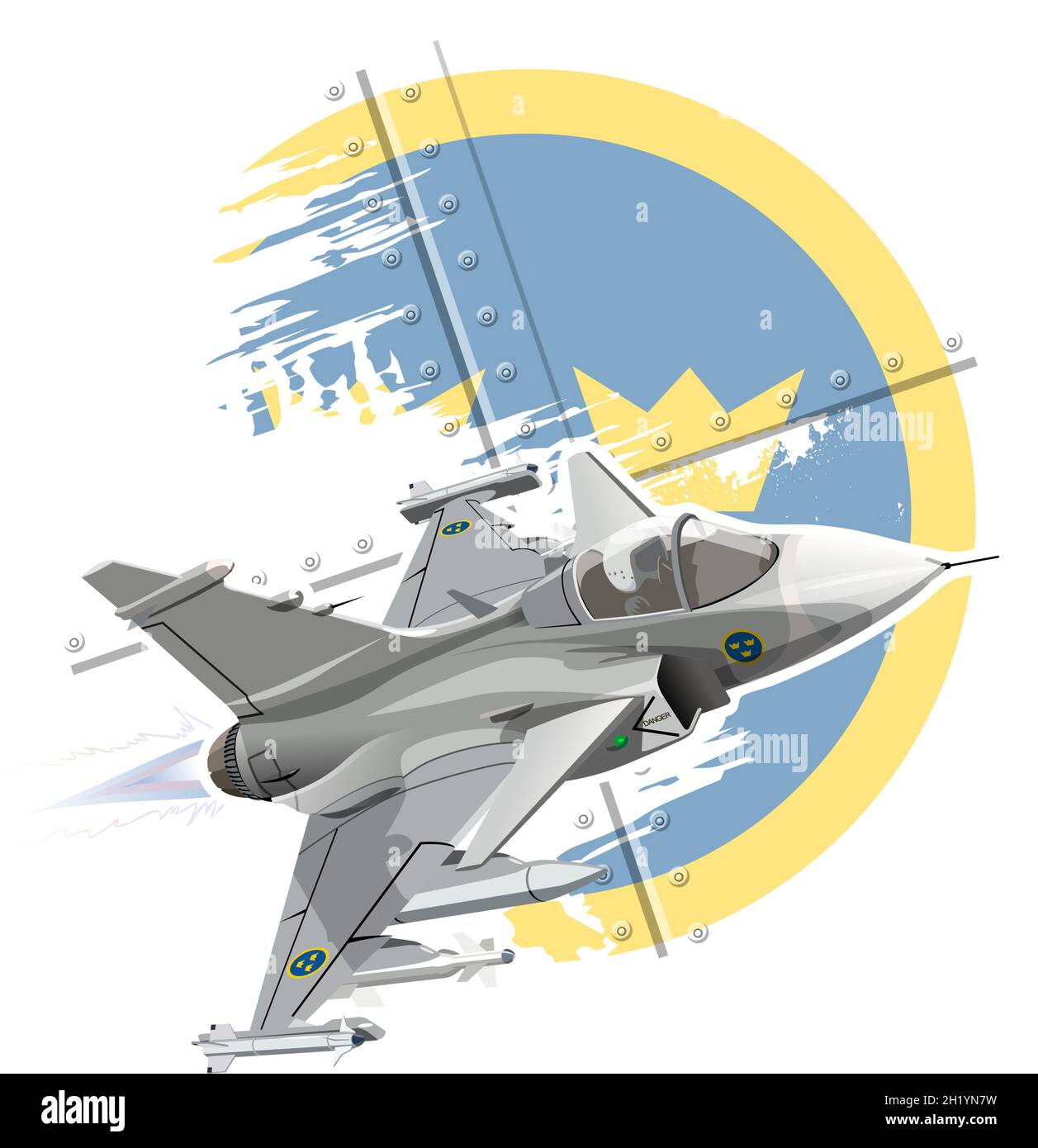 Vector Cartoon Fighter Plane. Available EPS-10 vector format separated ...