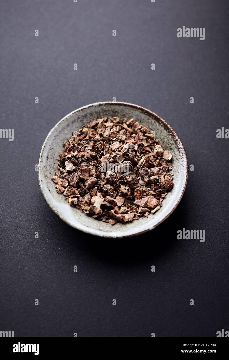 Dry root of Rhodiola rosea. Golden root, rose root. Healthy medical ...