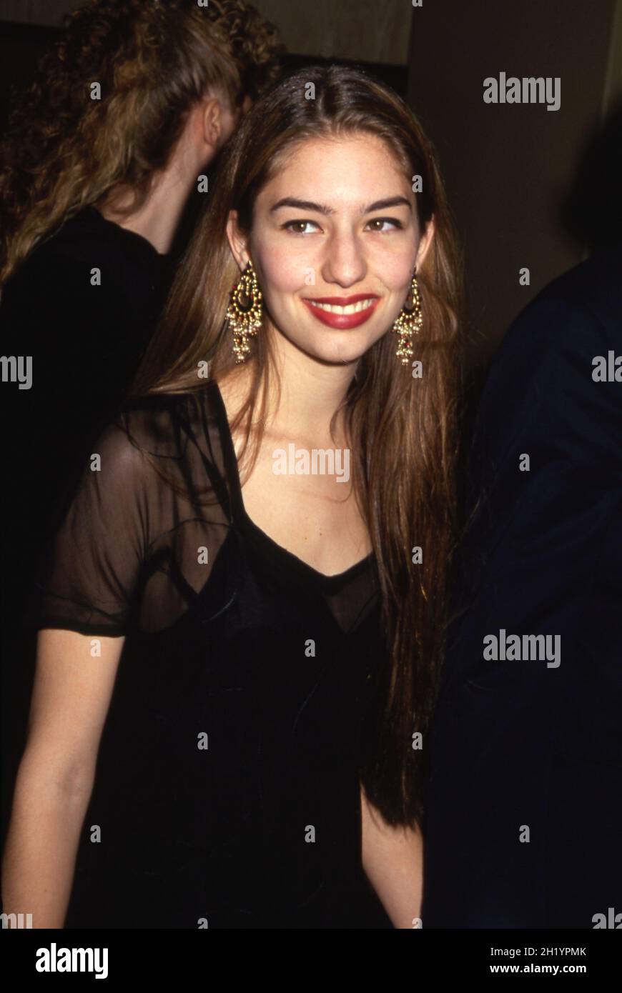 Sofia Coppola Circa 1991 Credit: Ralph Dominguez/MediaPunch Stock Photo ...