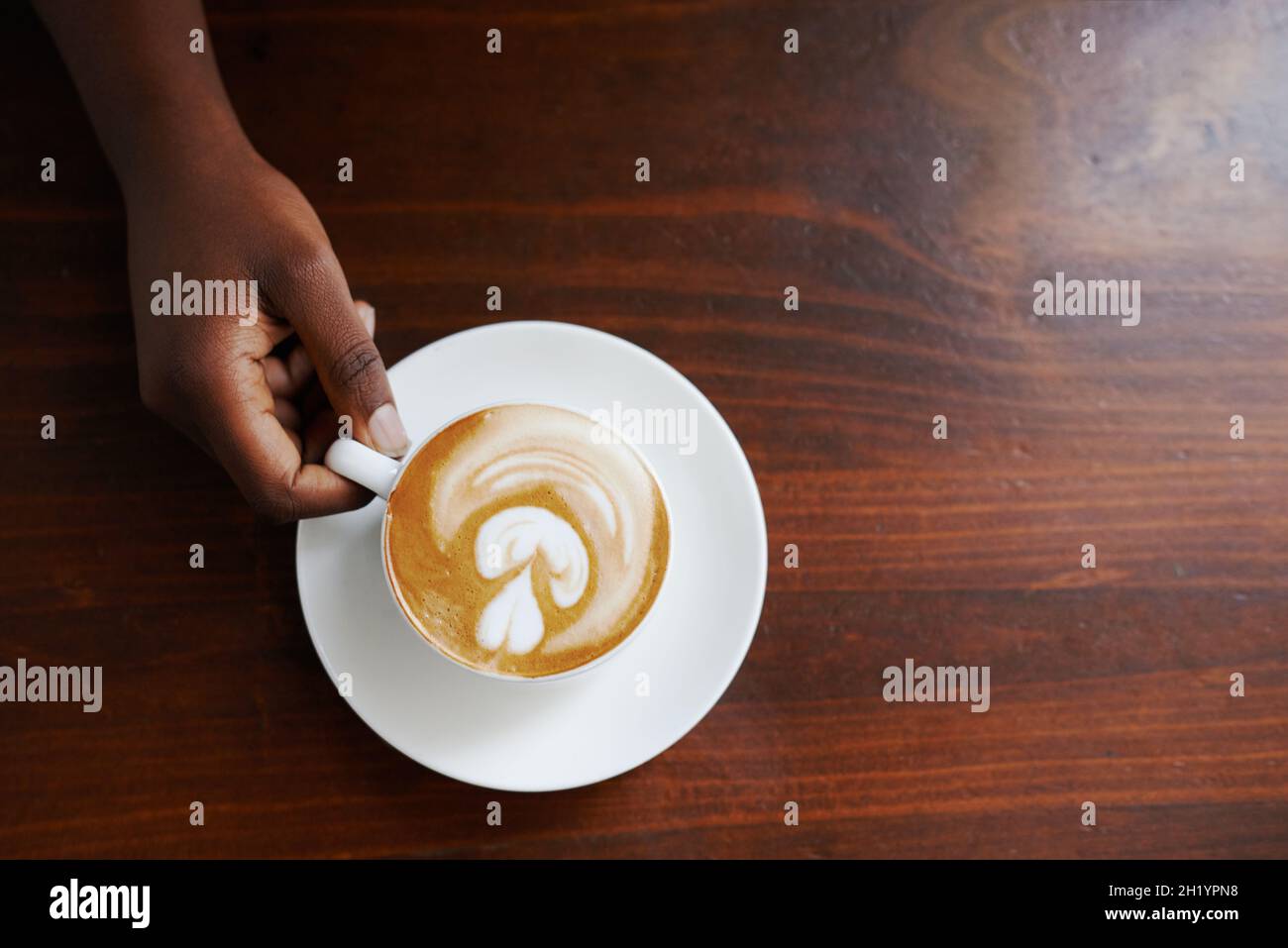 Coffee goodness in a cup Stock Photo - Alamy