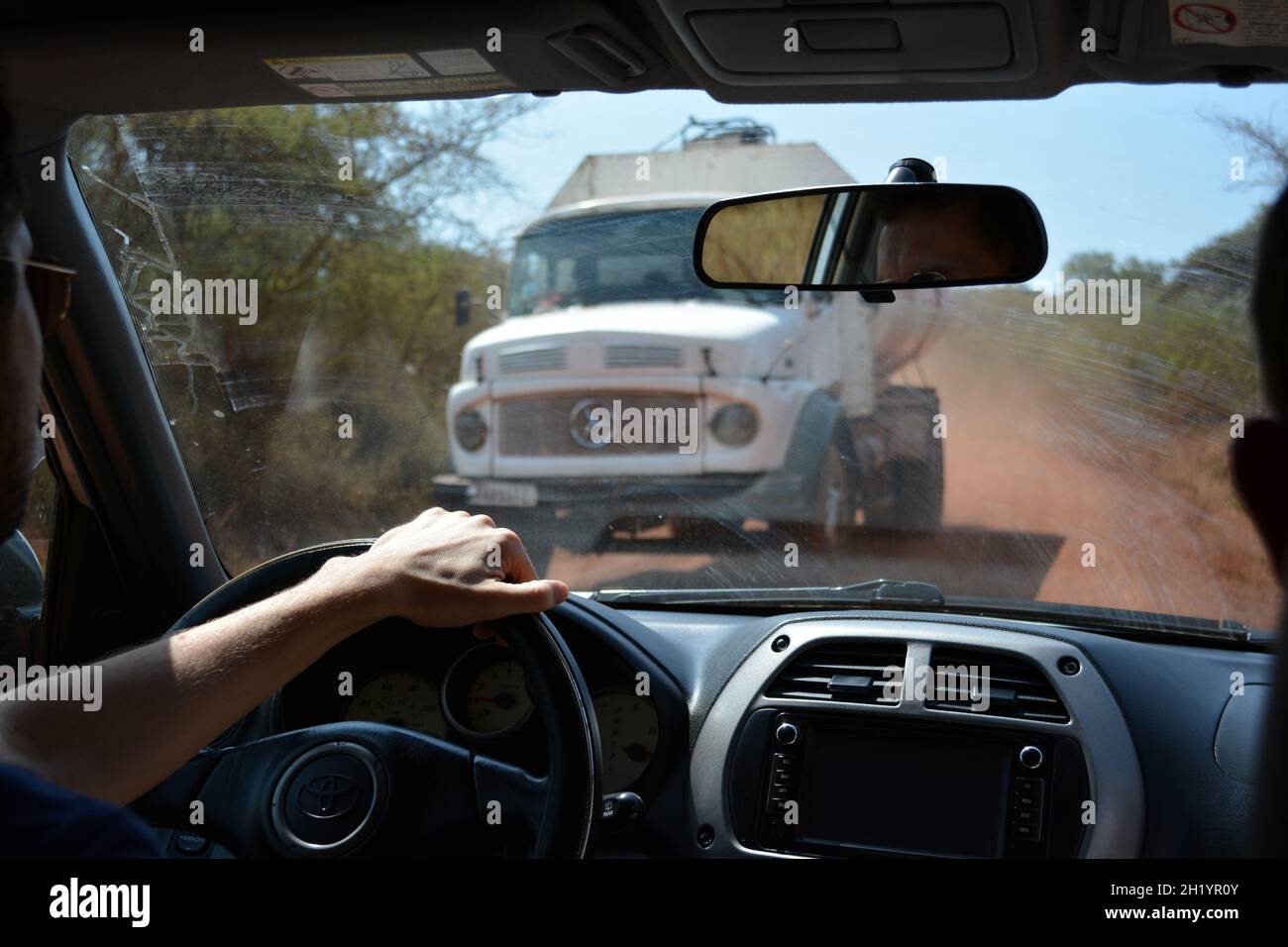 Road traffic in rural areas in Rwanda, East Africa Stock Photo - Alamy