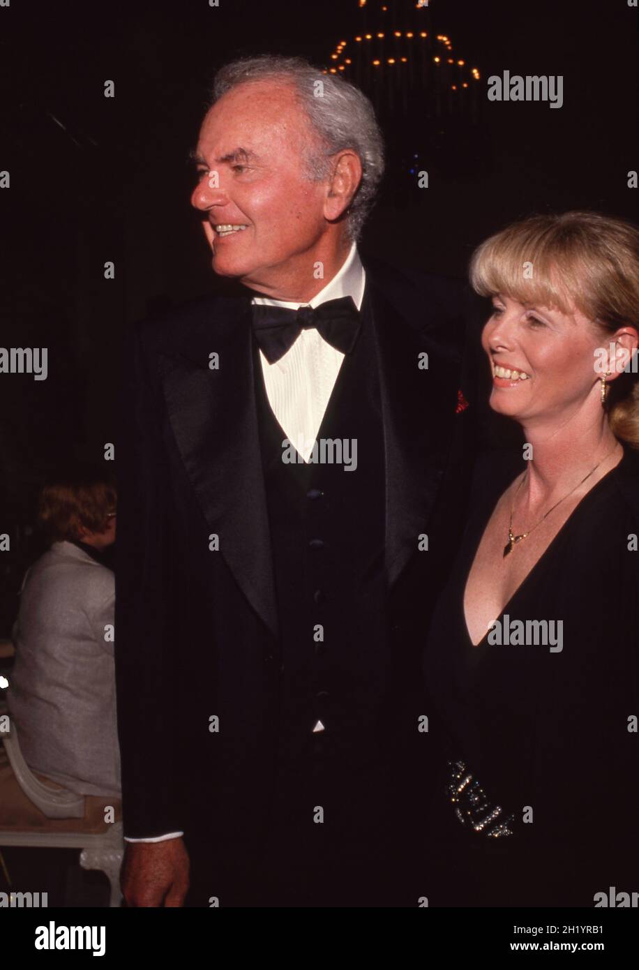Harvey Corman and wife May 1989 Credit: Ralph Dominguez/MediaPunch ...