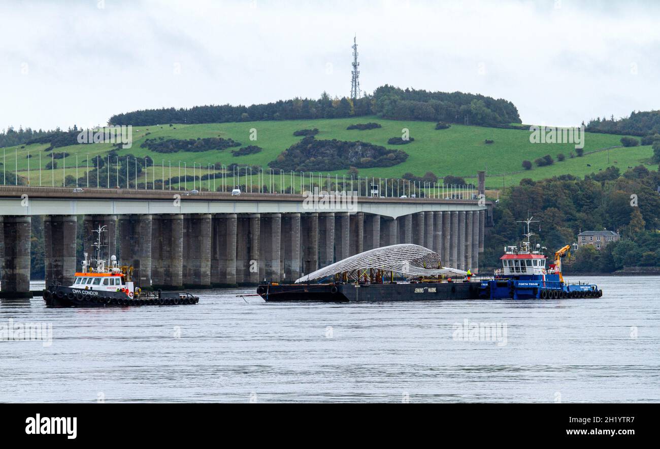 Dundee, Tayside, Scotland, UK. 19th Oct, 2021. UK News: The Giant £1m ...