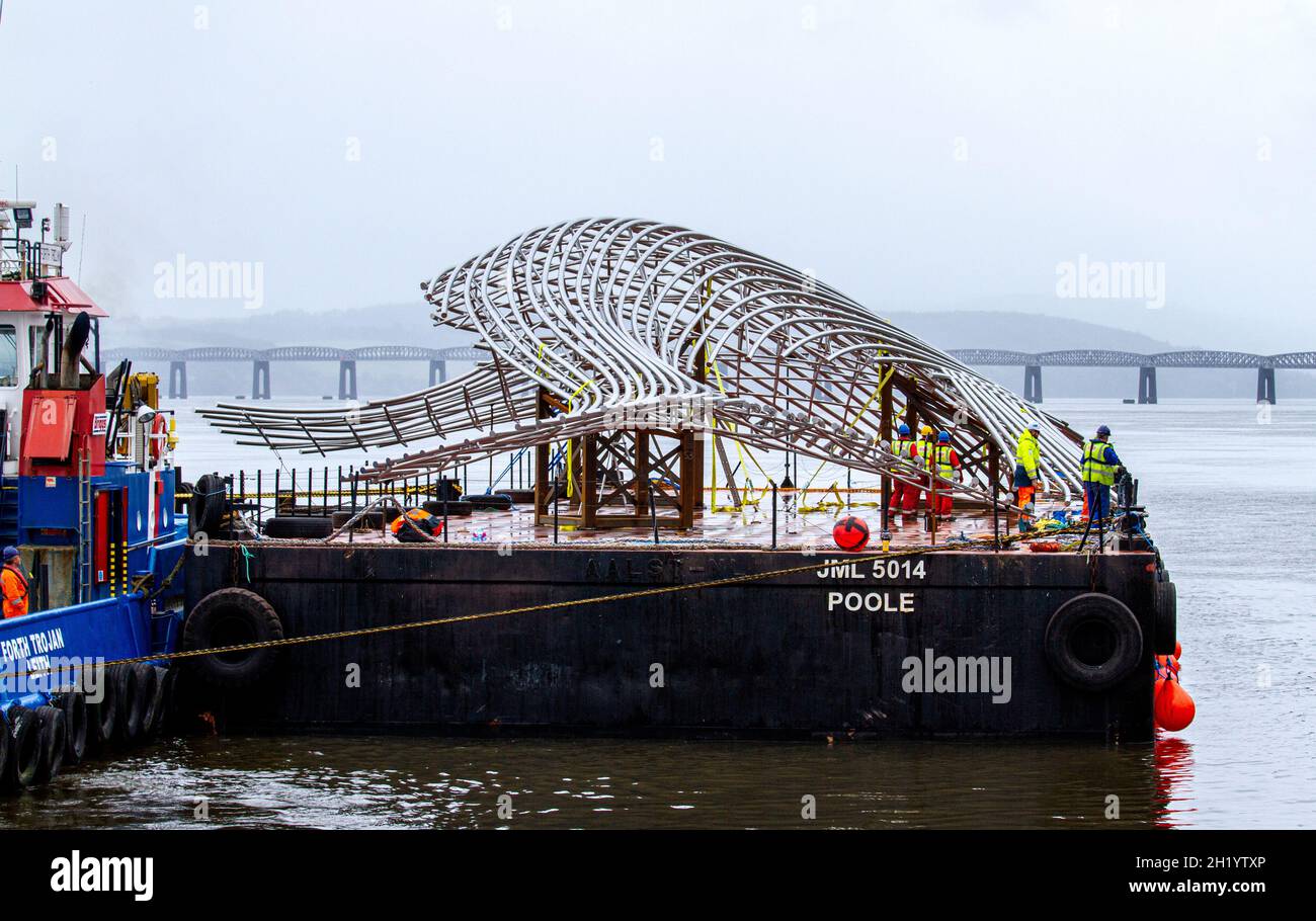 Dundee, Tayside, Scotland, UK. 19th Oct, 2021. UK News: The Giant £1m ...