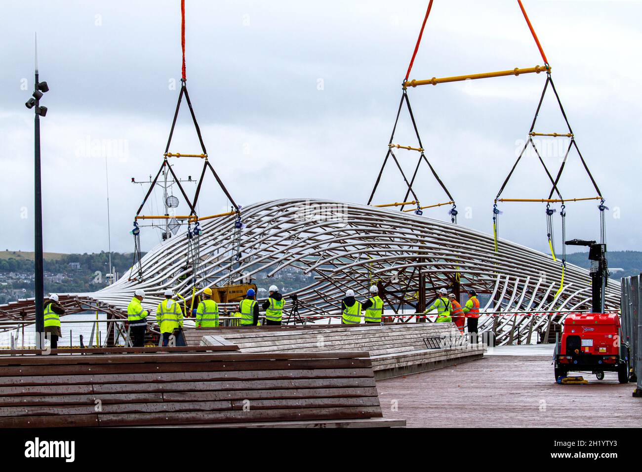 Dundee, Tayside, Scotland, UK. 19th Oct, 2021. UK News: The Giant £1m ...