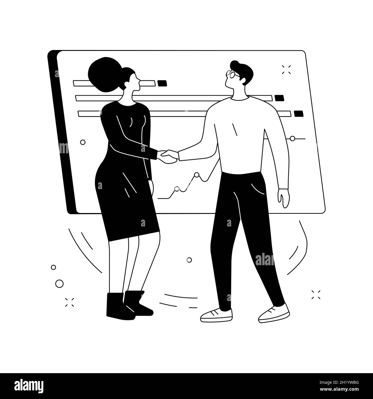 Clients abstract concept vector illustration Stock Vector Image & Art ...