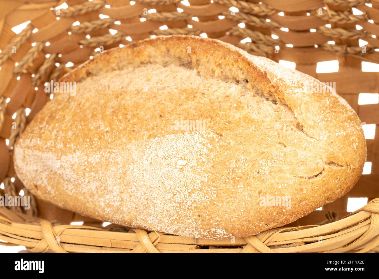 White sandwich cut the basket hi-res stock photography and images - Alamy