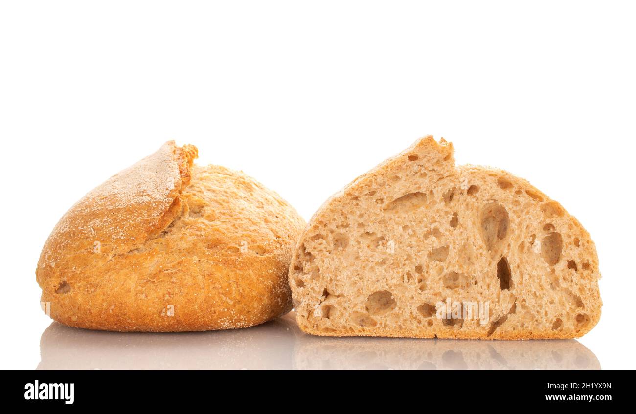 Diet white bread sandwich halves hi-res stock photography and images ...