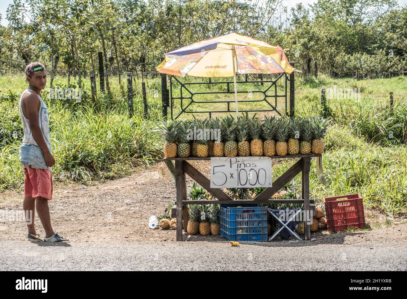 Fruit stand costa rica hi-res stock photography and images - Alamy