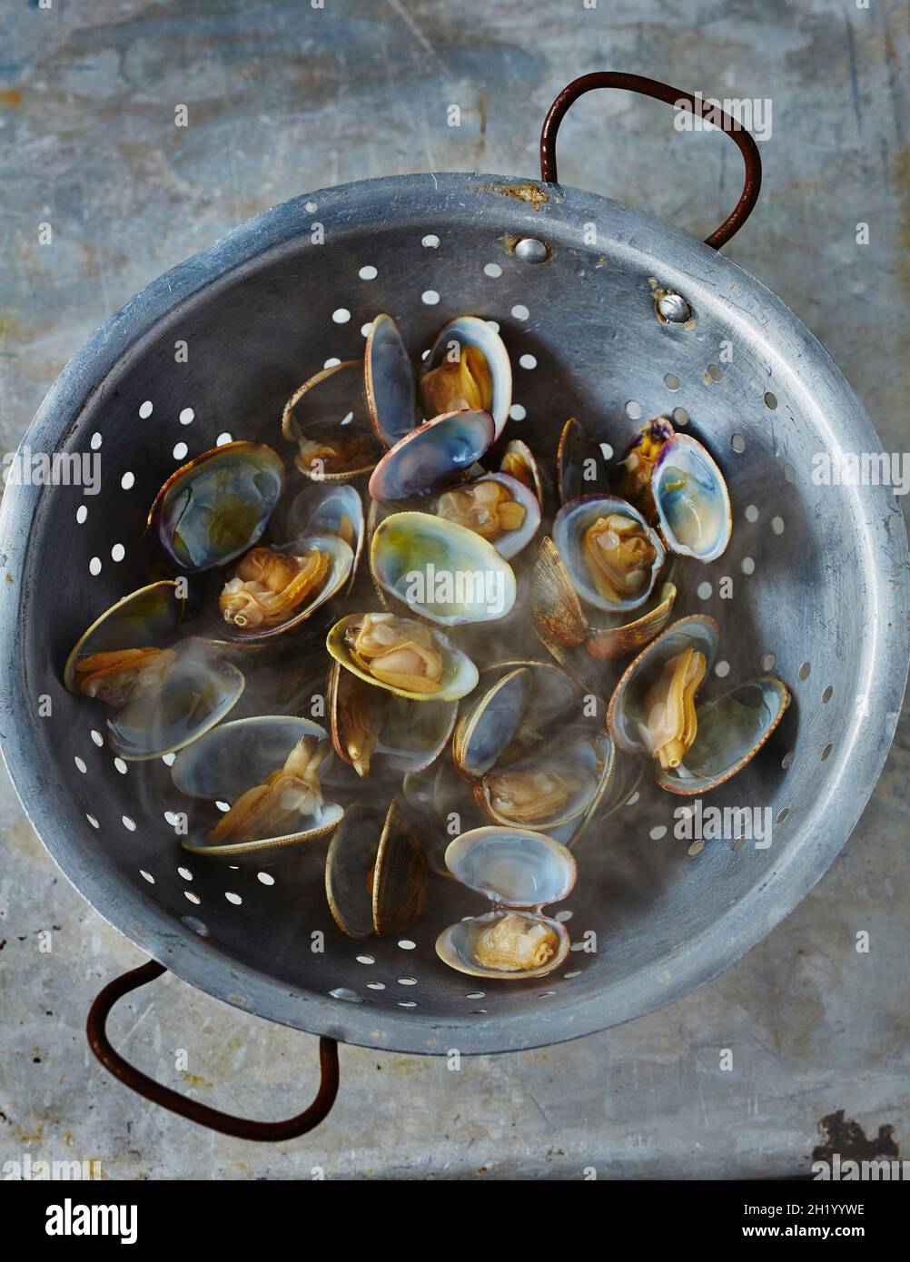 Steam clams hi-res stock photography and images - Alamy