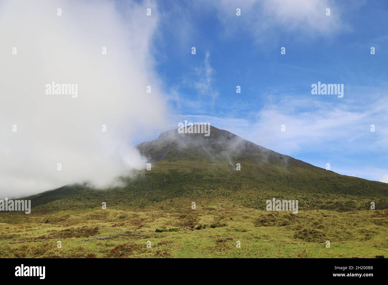 Pico volcano, Pico island, Azores Stock Photo - Alamy