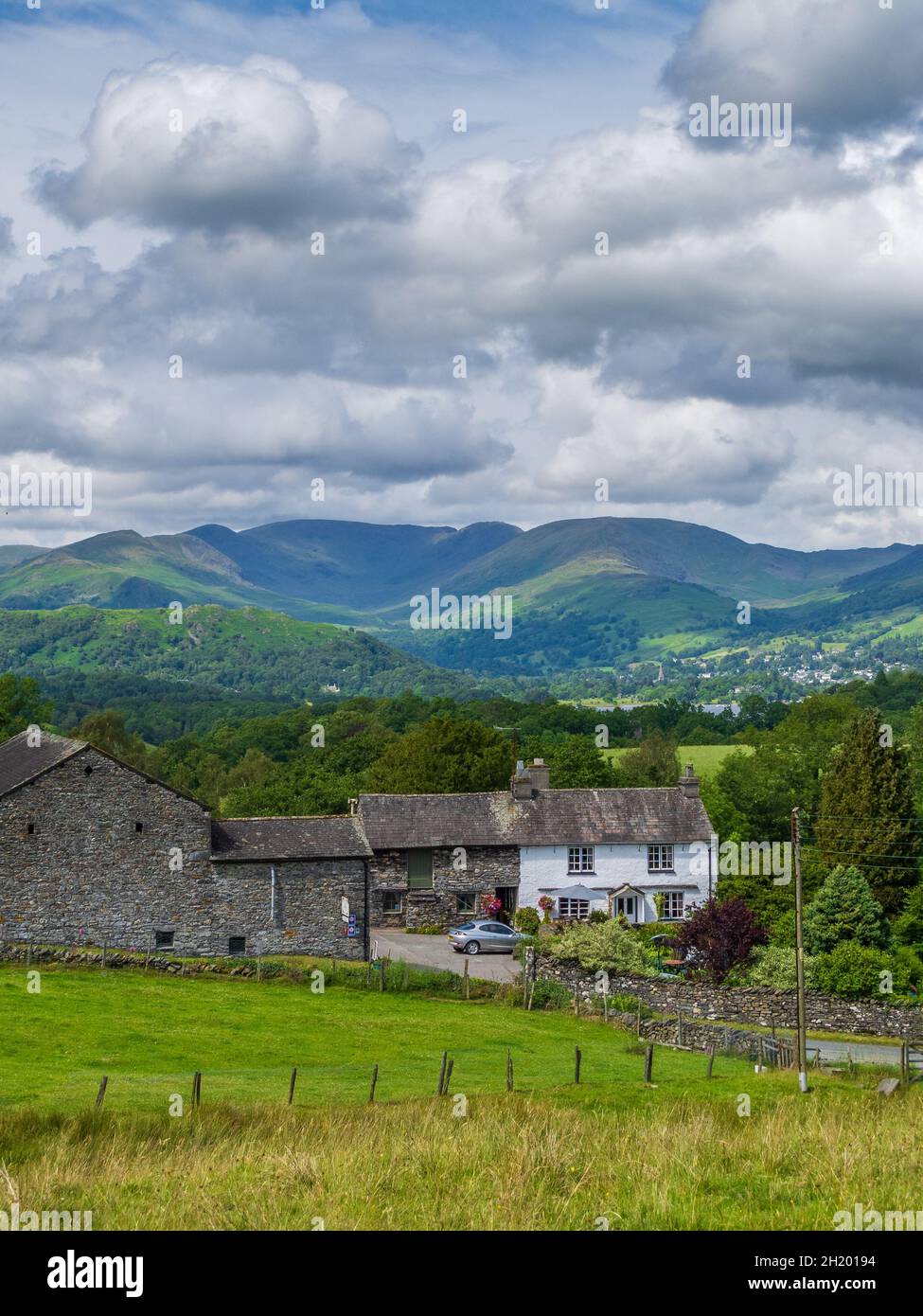 High Wray Farm, Windermere, Cumbria Stock Photo - Alamy