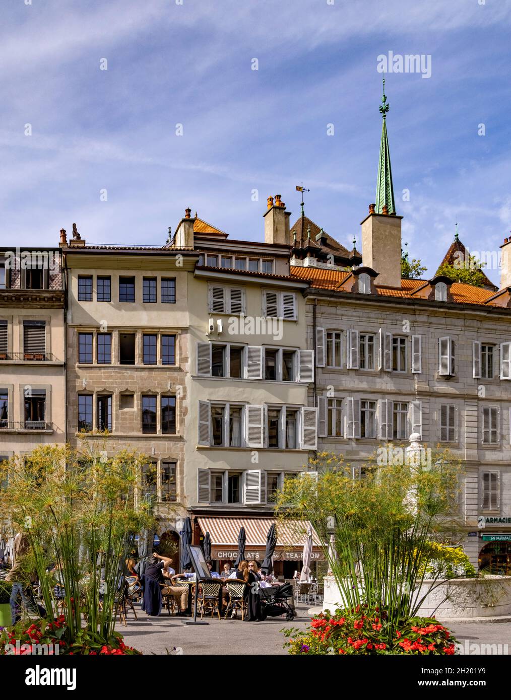 old town, Geneva, Switzerland Stock Photo - Alamy