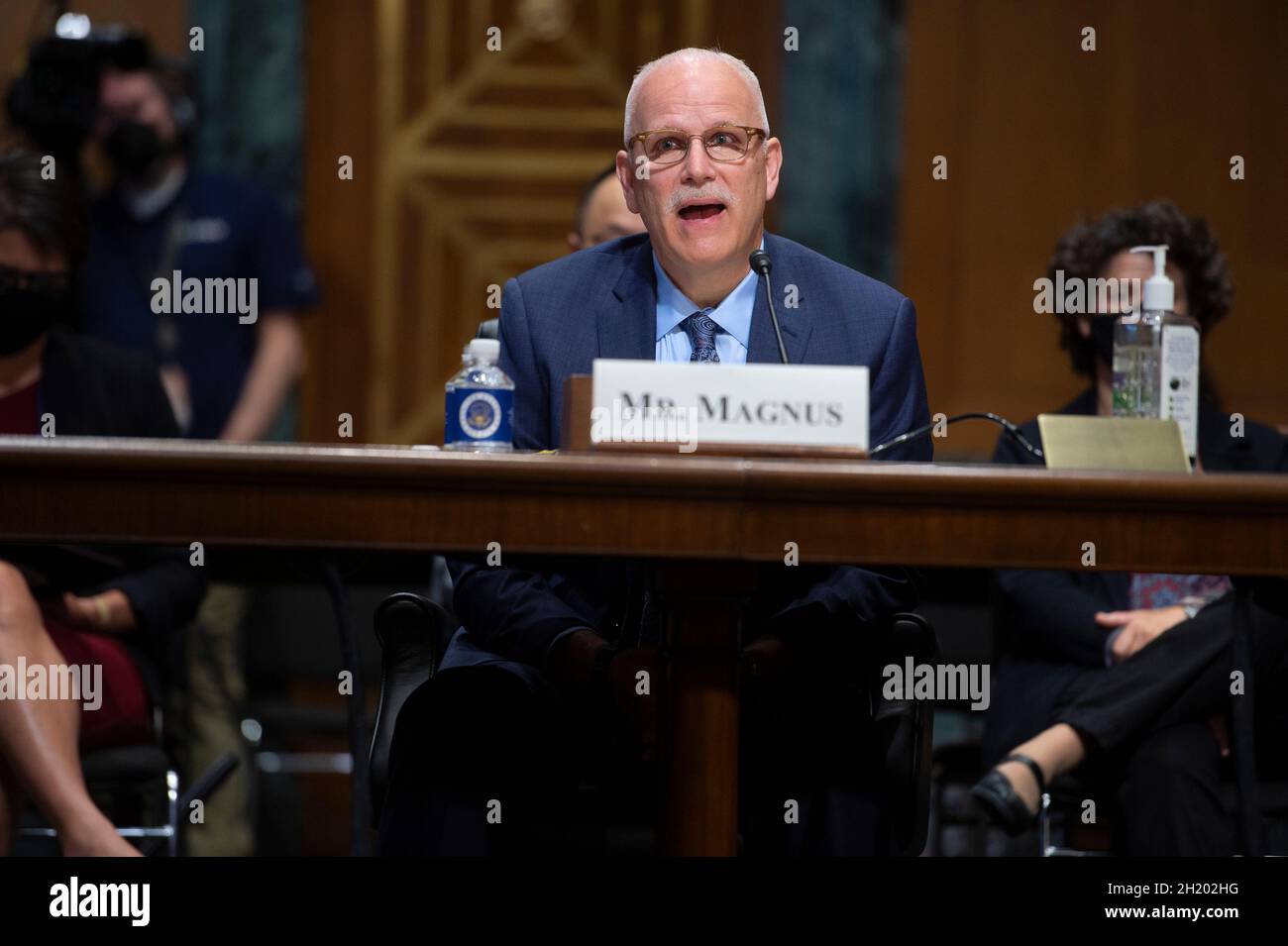 Chris Magnus appears before a United States Senate Committee on Finance ...