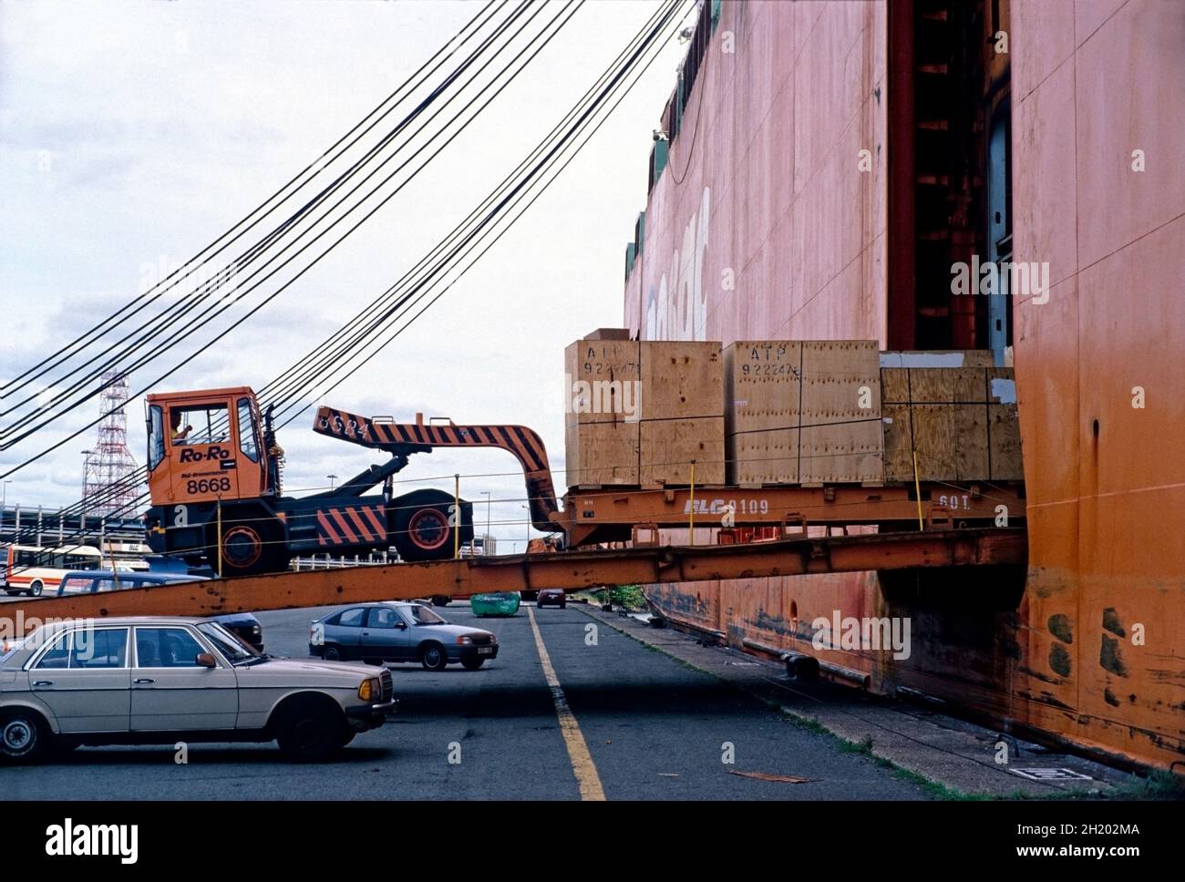 Mafi trailer hi-res stock photography and images - Alamy