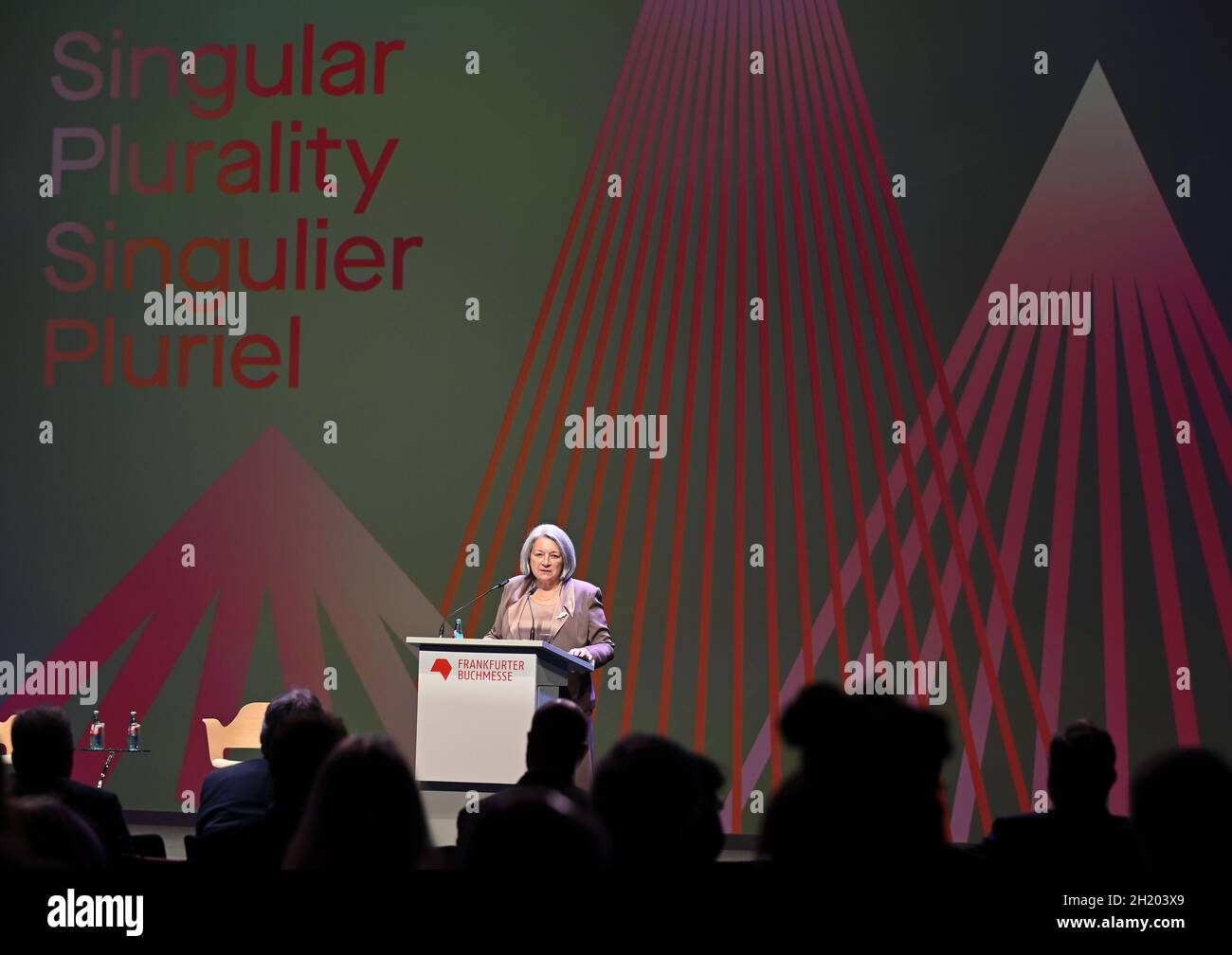 19 October 2021, Hessen, Frankfurt/Main: Mary May Simon, Governor ...