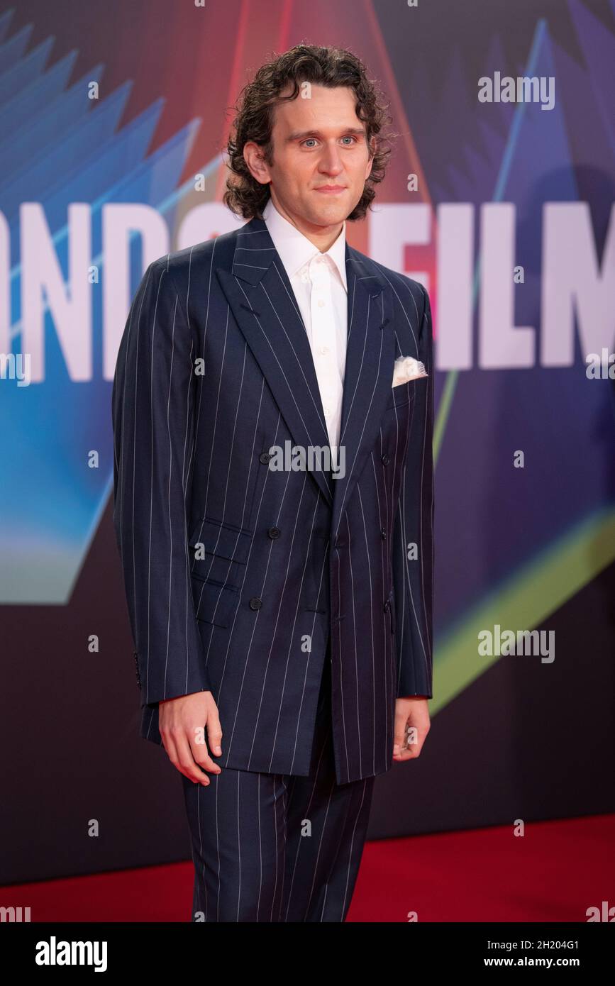 LONDON, ENGLAND - OCTOBER 17: Harry Melling attends the closing night ...