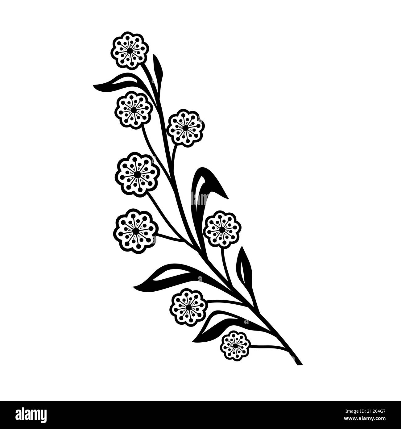 Black stencil art Cut Out Stock Images & Pictures - Alamy