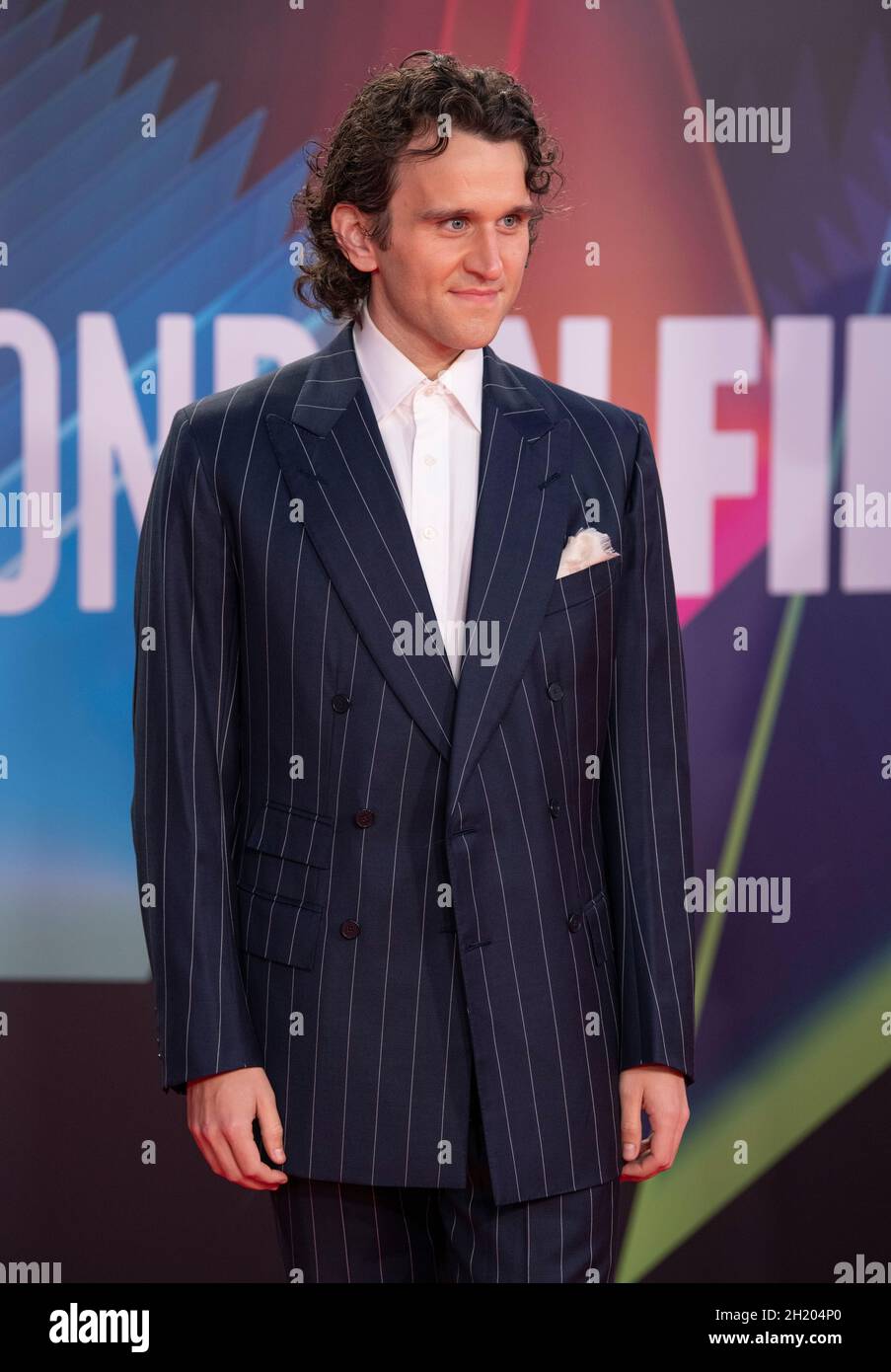 LONDON, ENGLAND - OCTOBER 17: Harry Melling attends the closing night ...