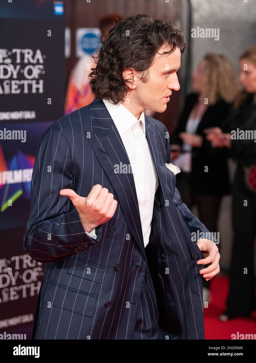 LONDON, ENGLAND - OCTOBER 17: Harry Melling attends the closing night ...