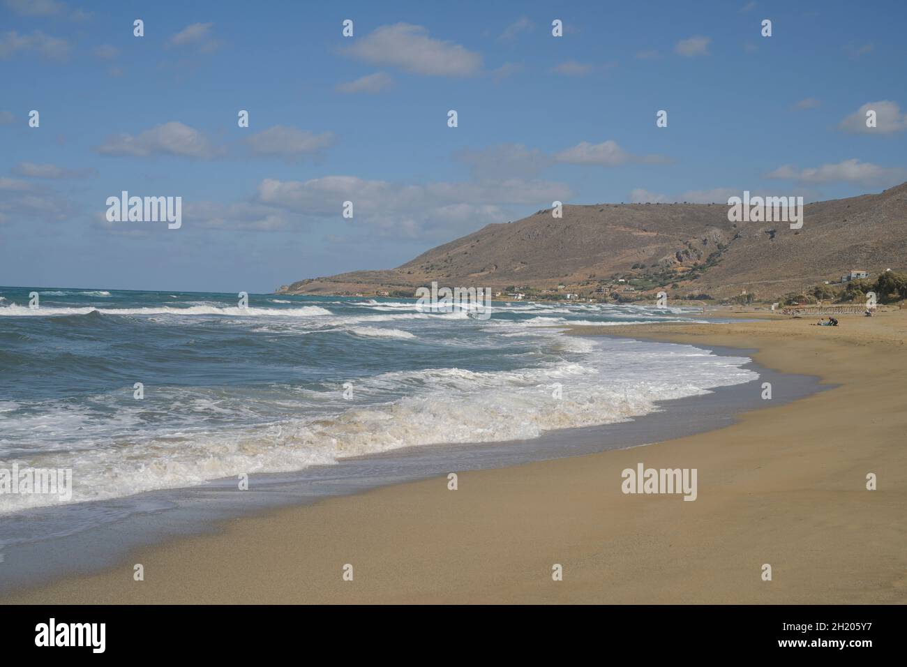Strand Episkopi Beach, Nordküste, Kreta, Griechenland Stock Photo - Alamy