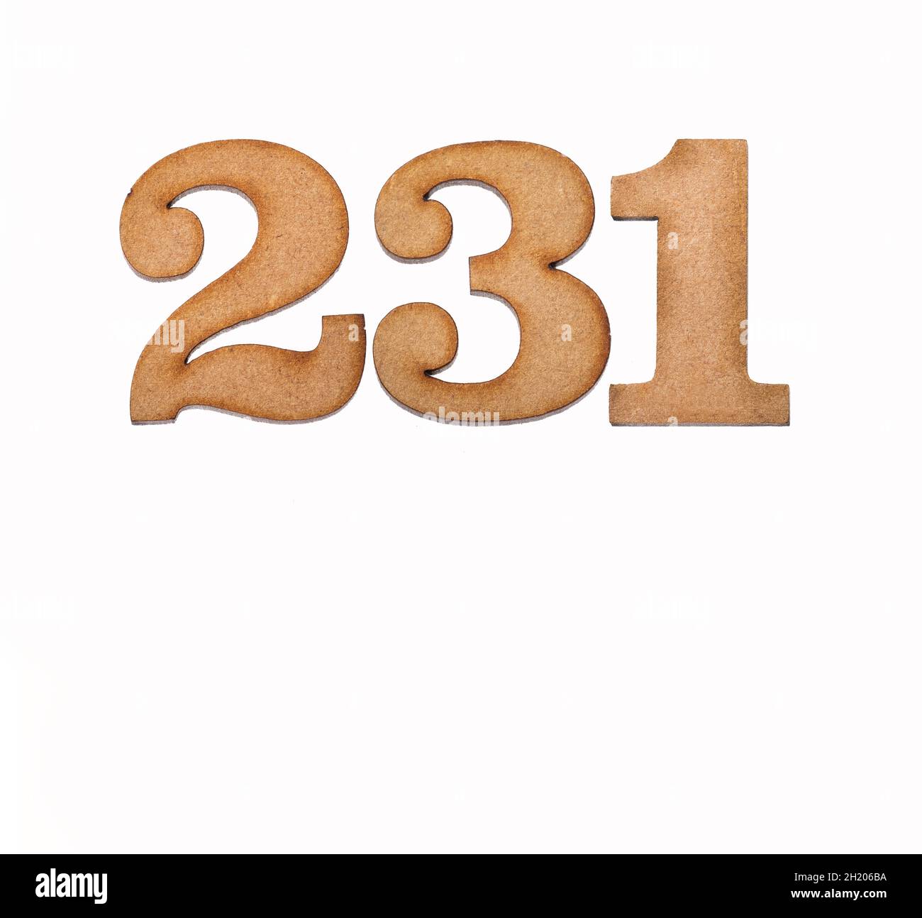 Number 231 Cut Out Stock Images & Pictures - Alamy