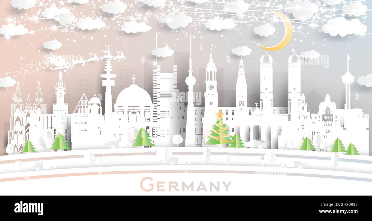 Christmas town germany Stock Vector Images - Alamy