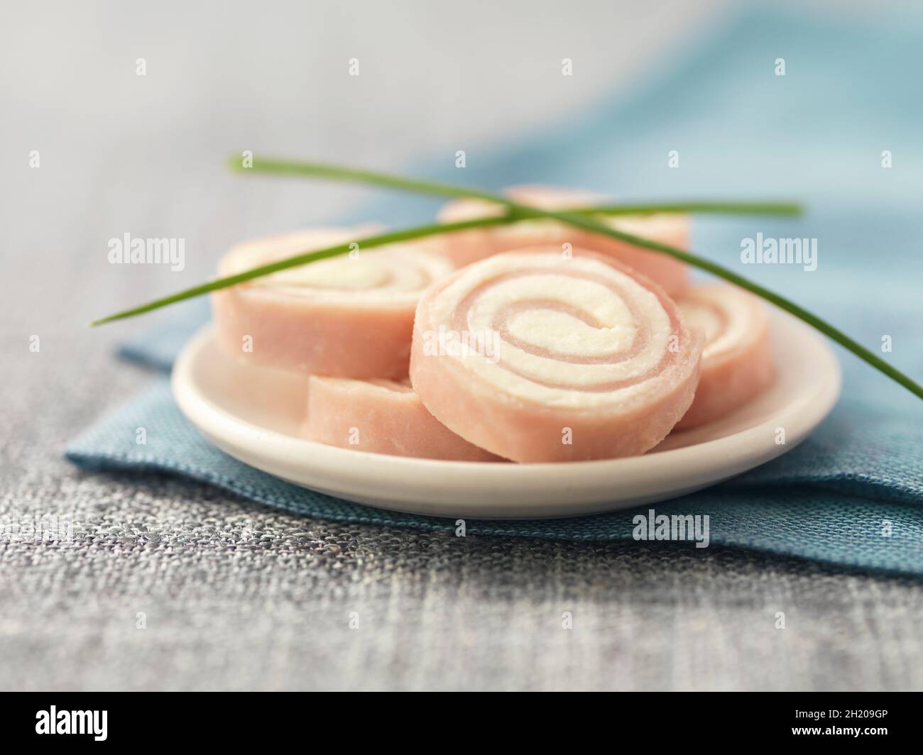 Cooked ham cheese rolls hi-res stock photography and images - Alamy