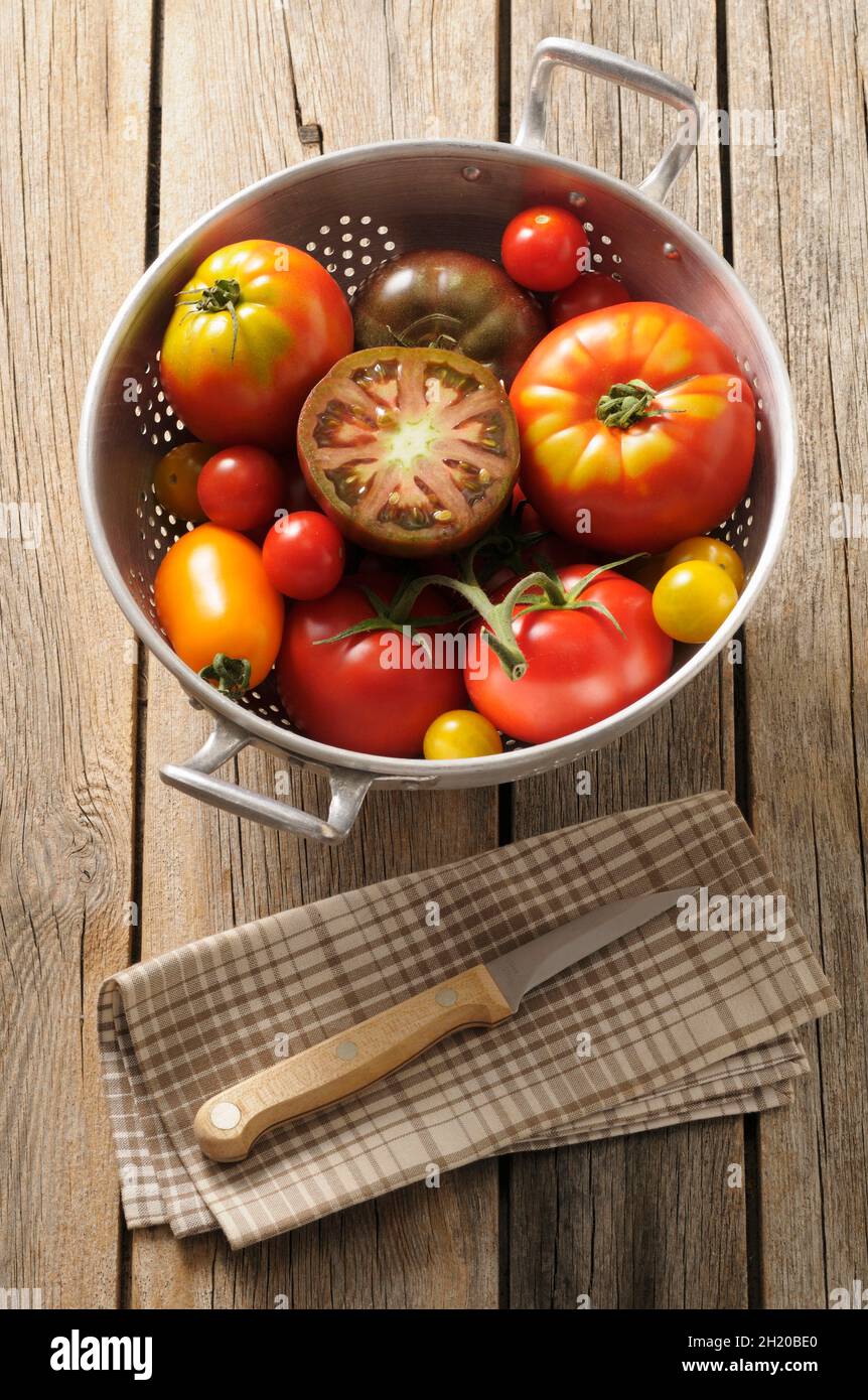 Tomatoes various types in hi-res stock photography and images - Alamy