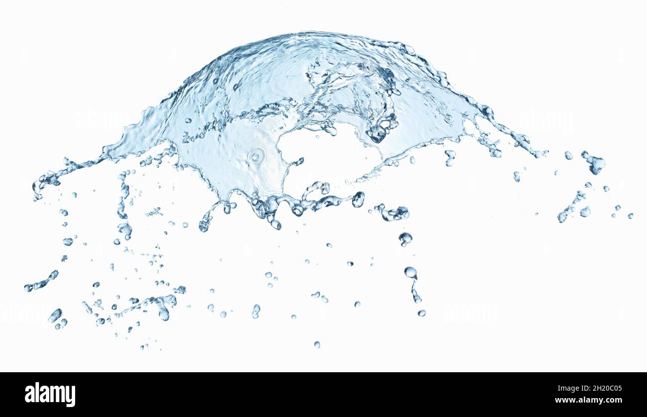 Water drop splash cut out Cut Out Stock Images & Pictures - Alamy