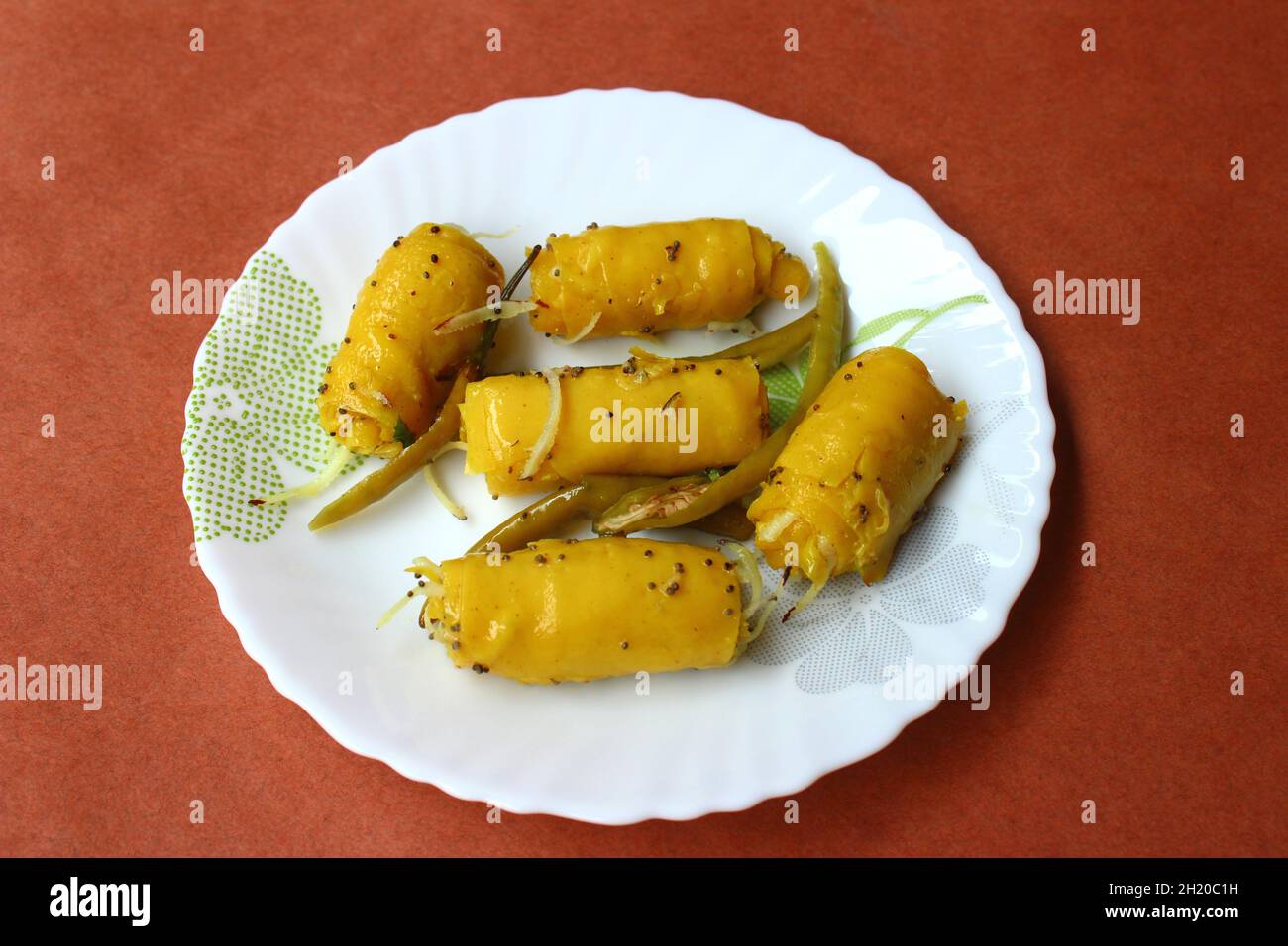 Khandvi, traditional snack of Gujarat, India Stock Photo - Alamy