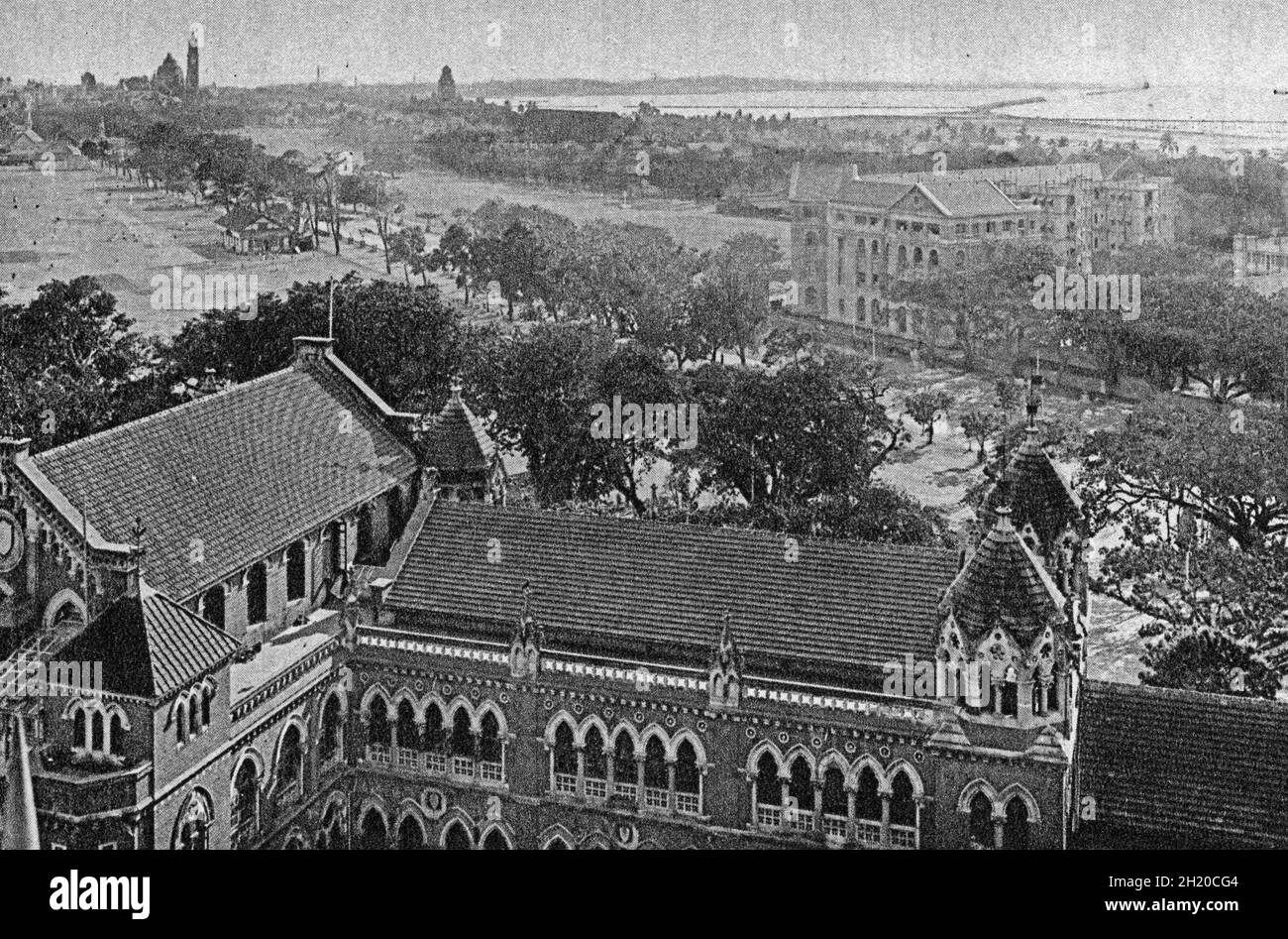 Vintage Photo Of Azad Maidan And Cross Maidan Bombay From St Xavier ...