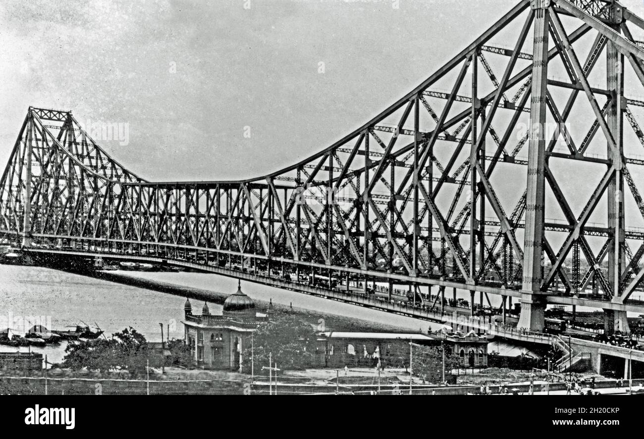 Howrah Bridge Kolkata Sketch