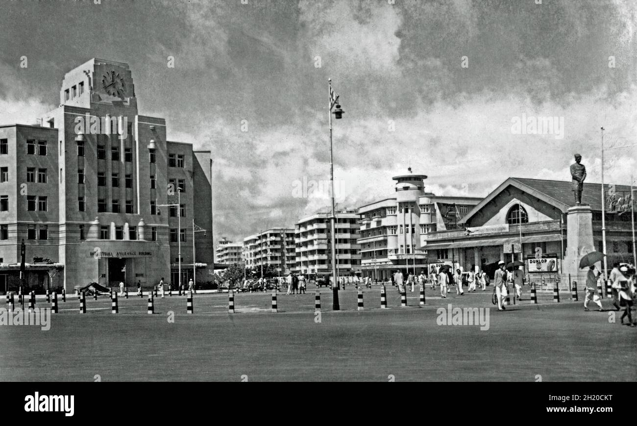 Vintage Photo Of Old Churchgate Railway Station Bombay Now Mumbai ...