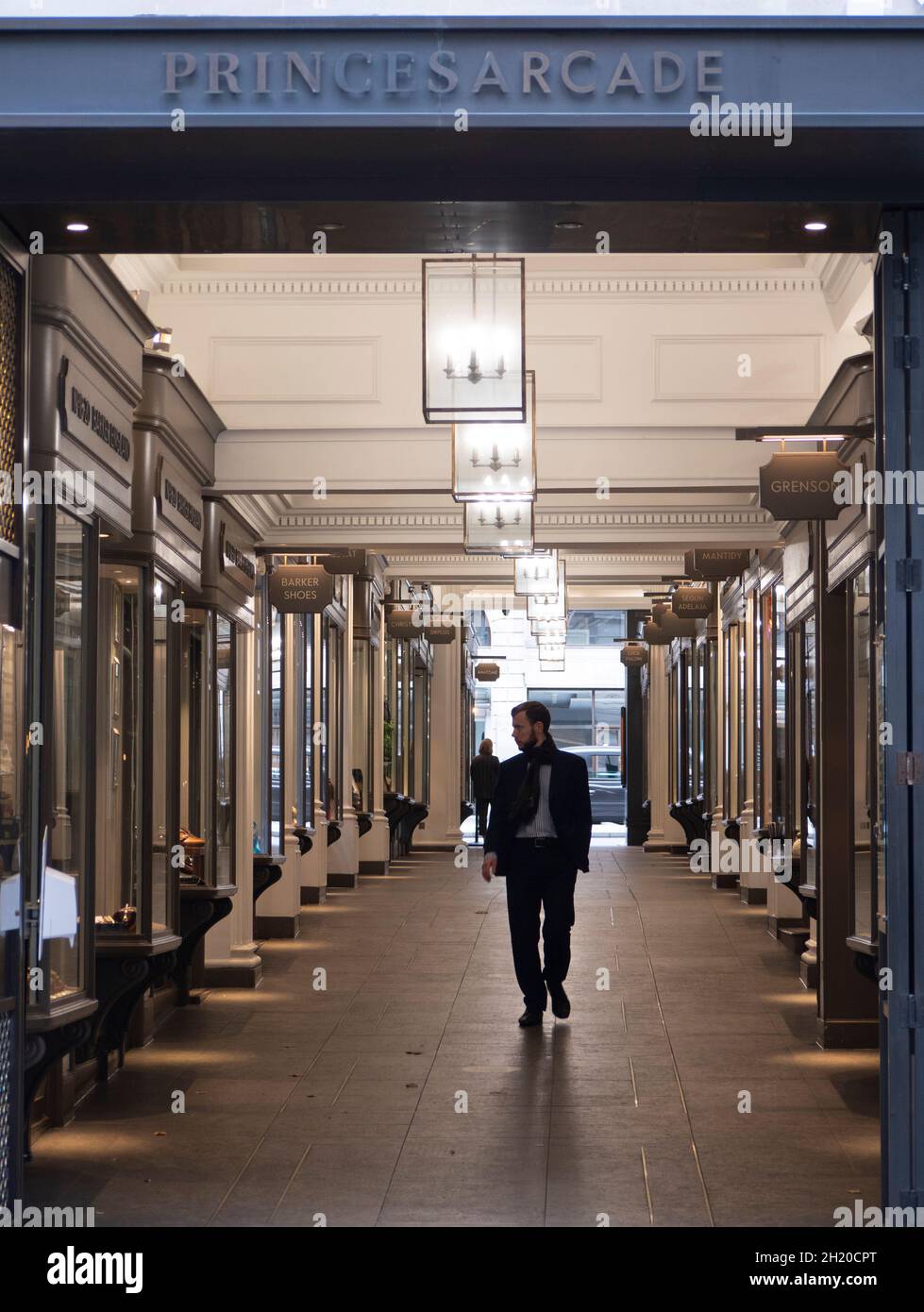 Princes Arcade, Mayfair, London Stock Photo - Alamy